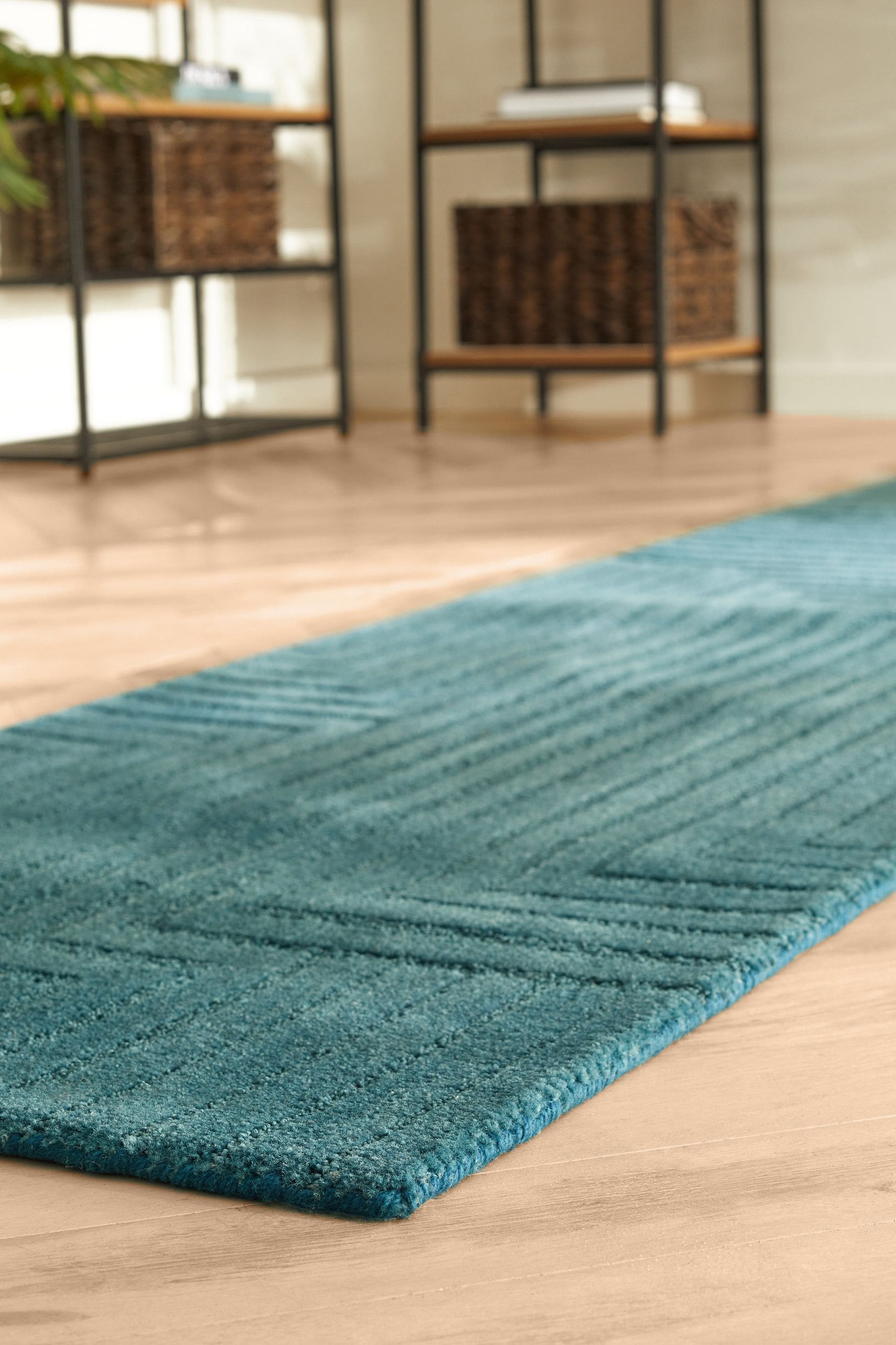Buy Teal Blue Fitz Stripe Runner from the Next UK online shop