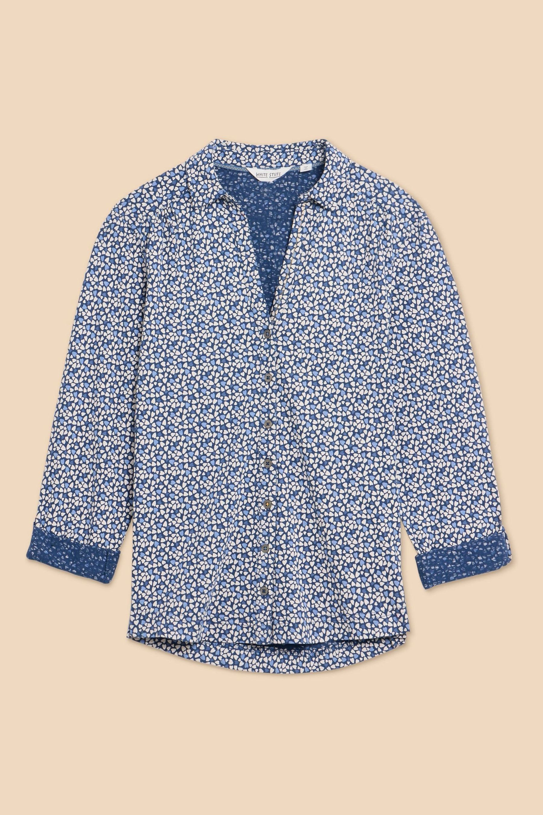 Buy White Stuff Dark blue Annie Jersey Shirt from the Next UK online shop