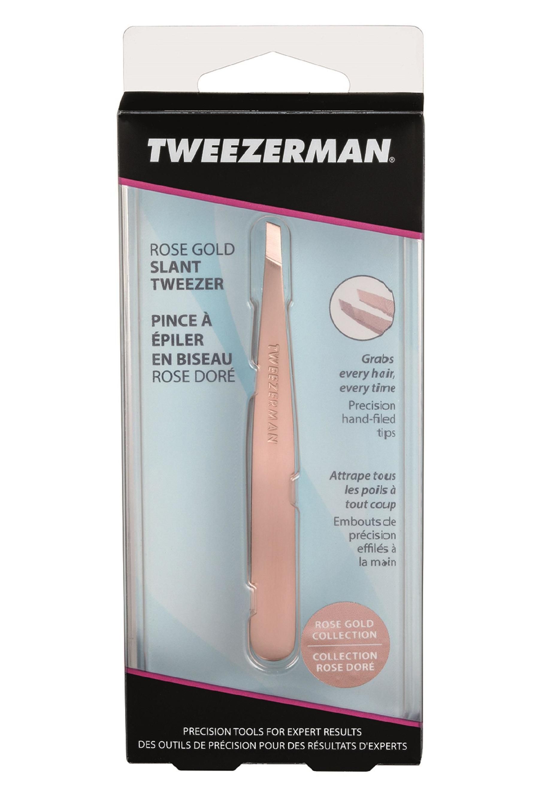 Buy Tweezerman Rose Gold Slant Tweezer from the Next UK online shop