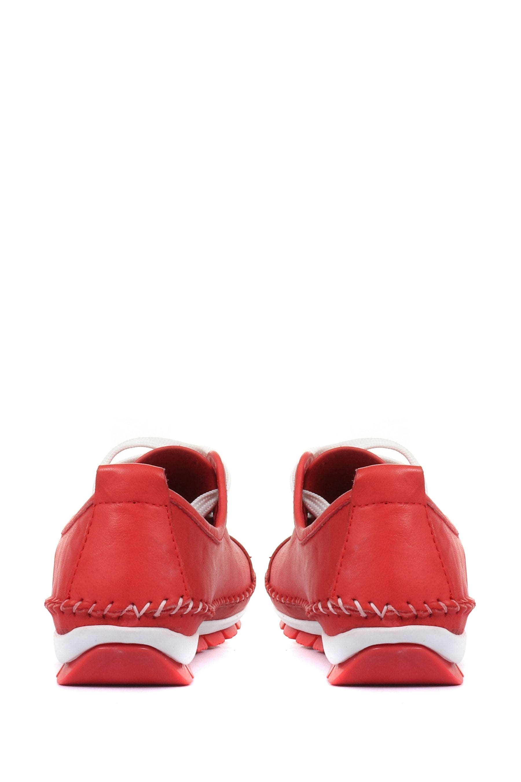 Buy Pavers Ladies Leather Lace-Up Trainers from the Next UK online shop