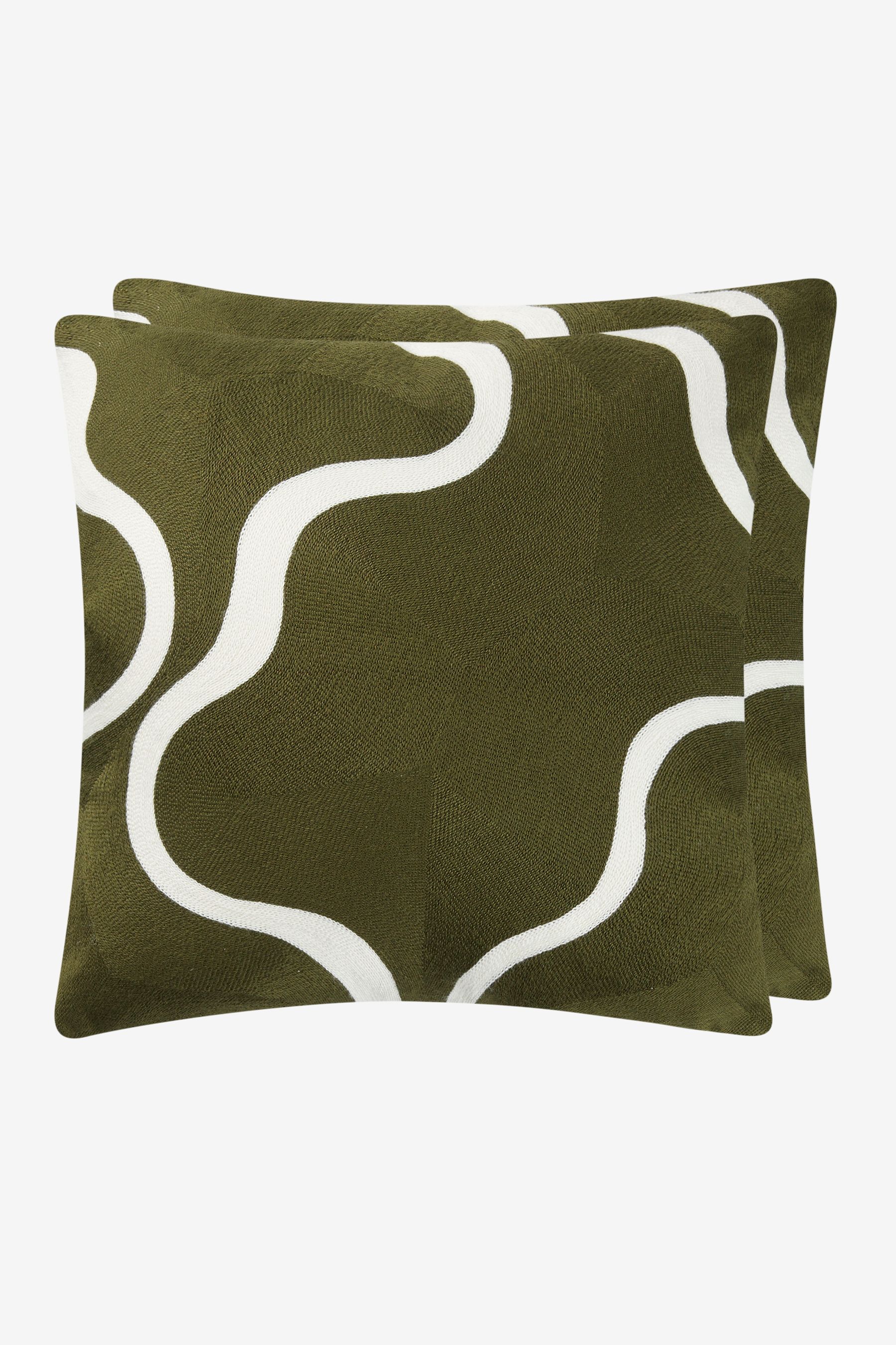 Buy Jasper Conran London Green Wiggle Embroidered Feather Filled ...