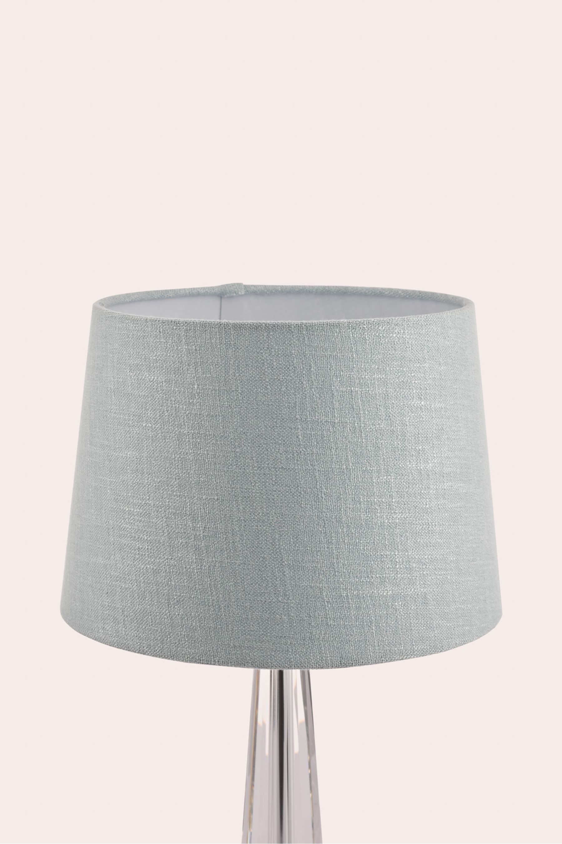 Buy Laura Ashley Blue Bacall Linen Empire Easyfit Lamp Shade from Next ...