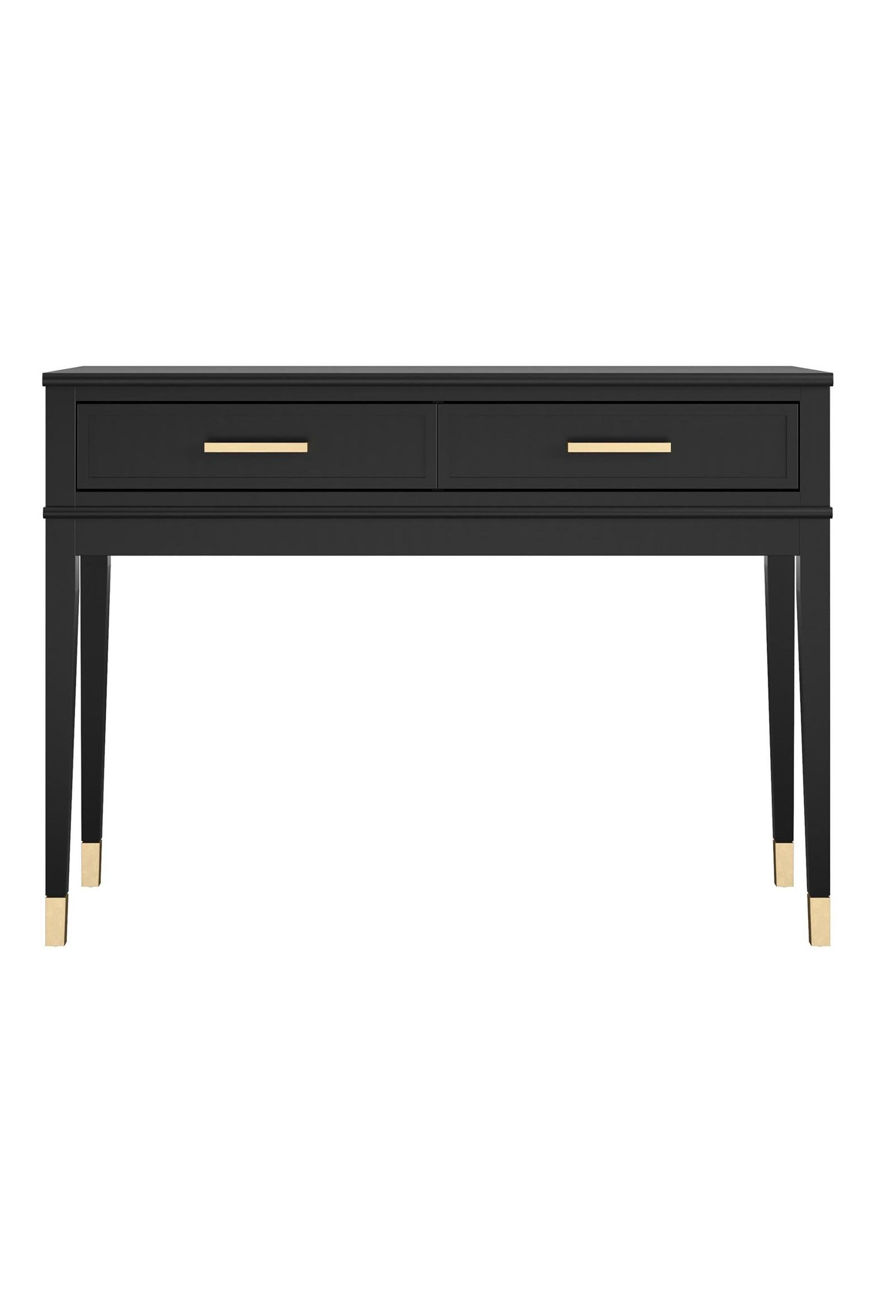 Buy CosmoLiving Black Westerleigh 2 Drawer Console Table from the Next ...