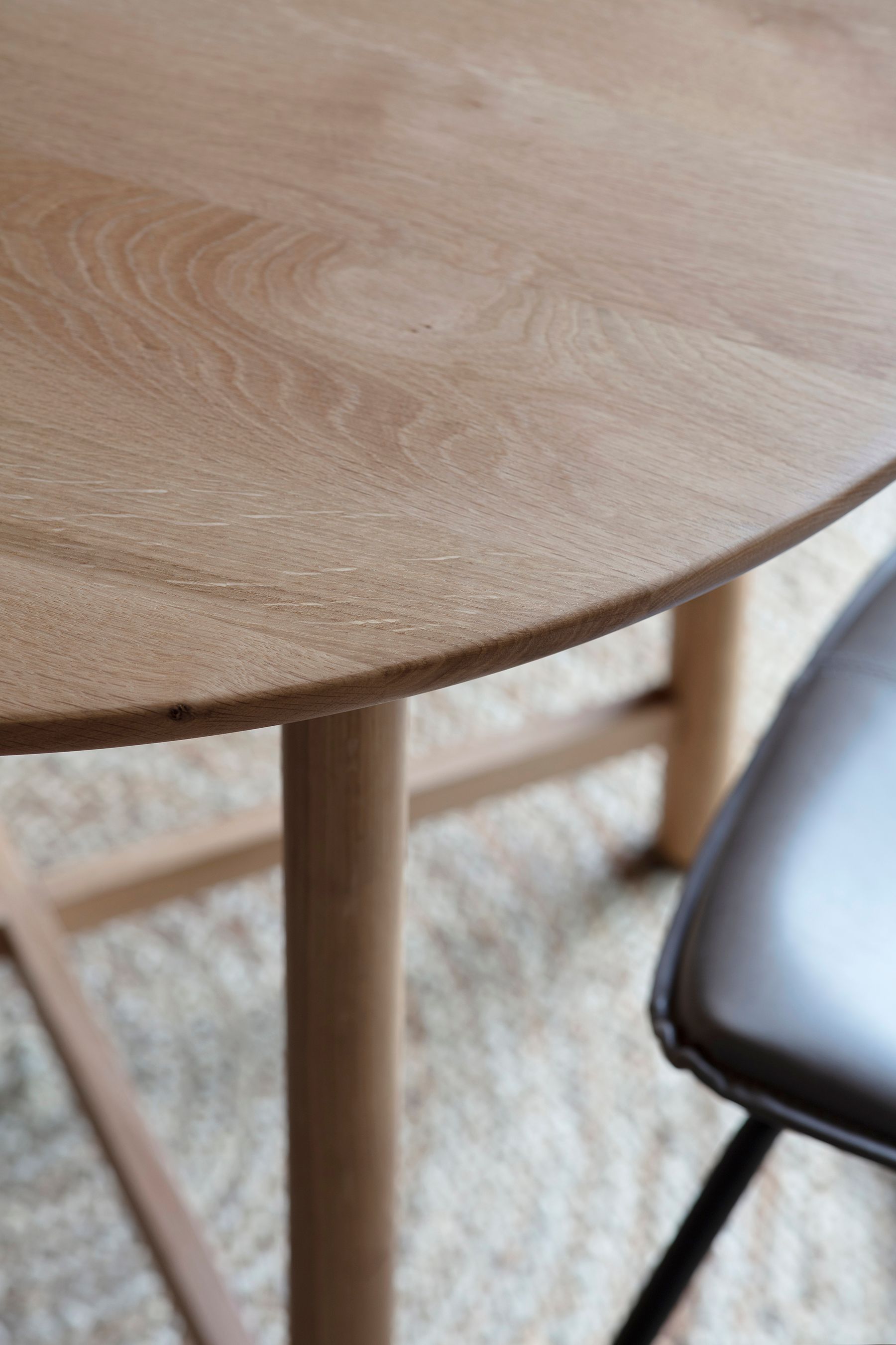 Buy Gallery Home Natural Columbia Round 4 Seater Dining Table from the ...