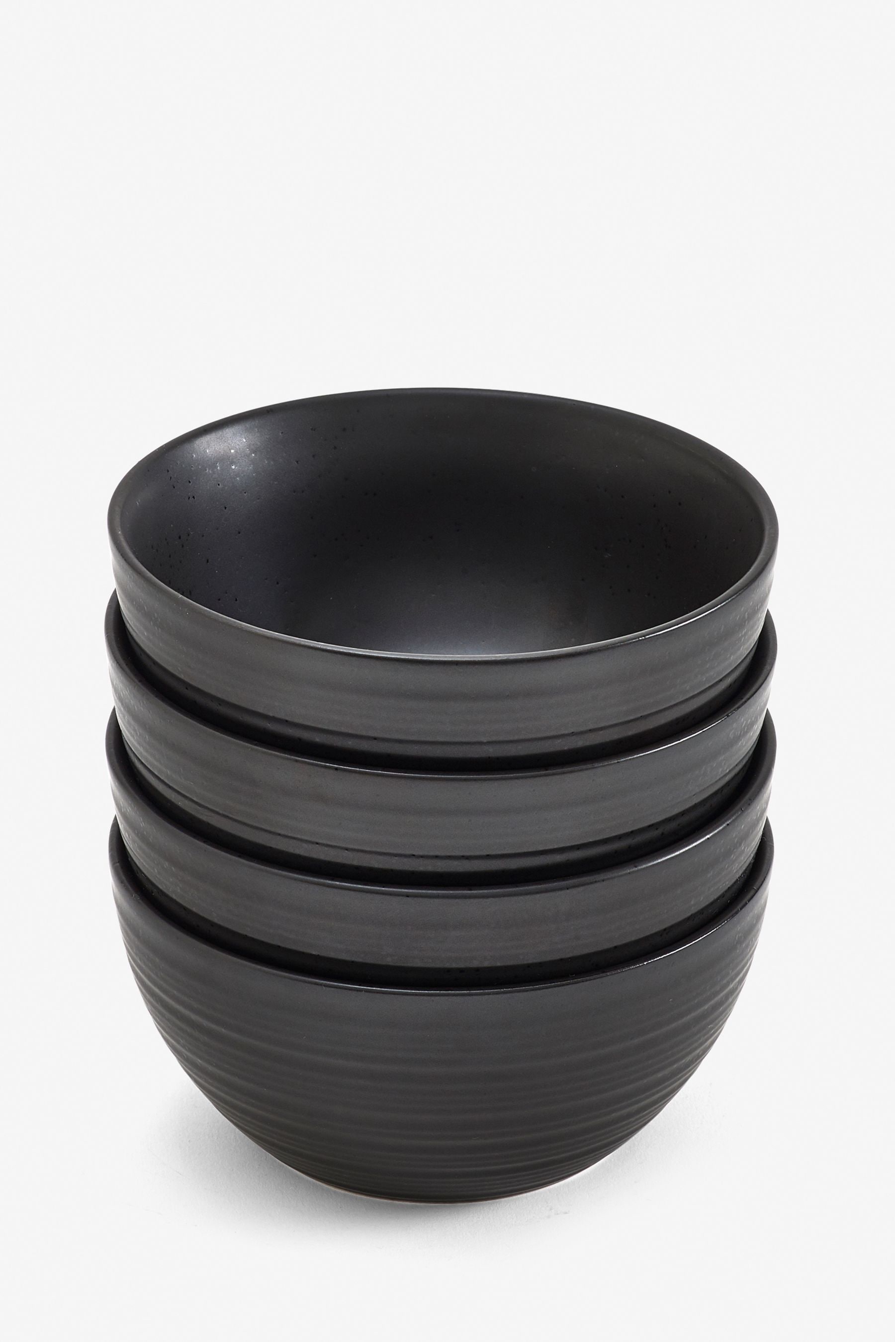 Buy Black Bronx Set of 4 Bowls from the Next UK online shop