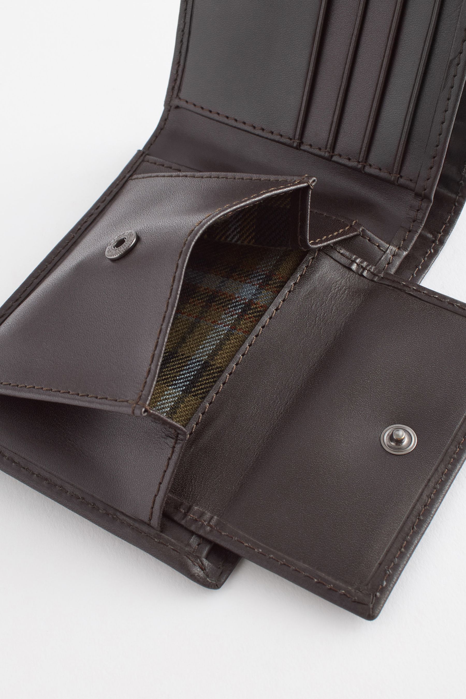 Buy Brown Leather Stag Badge Wallet from the Next UK online shop