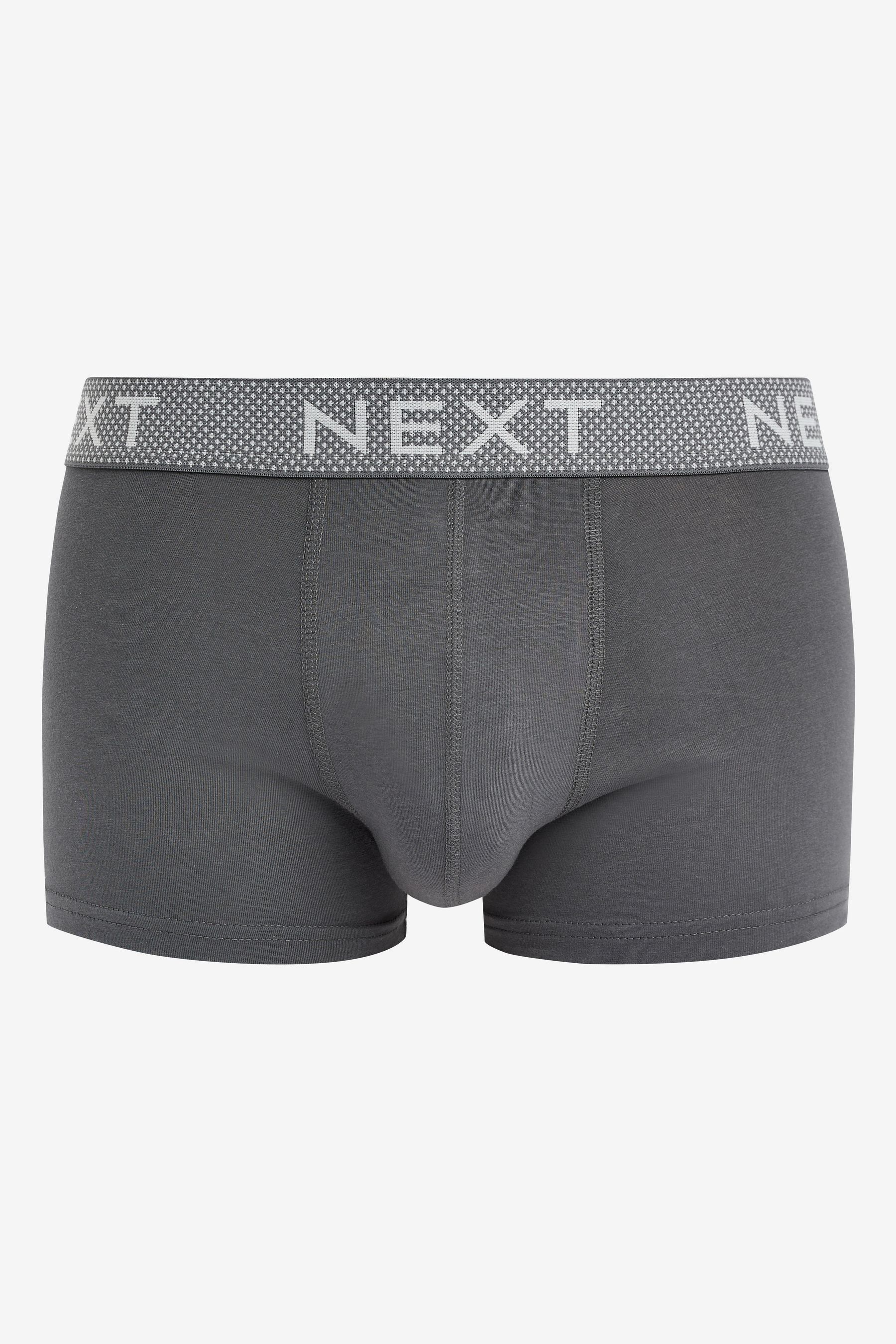Buy Mixed Grey 4 pack Hipster Boxers from the Next UK online shop