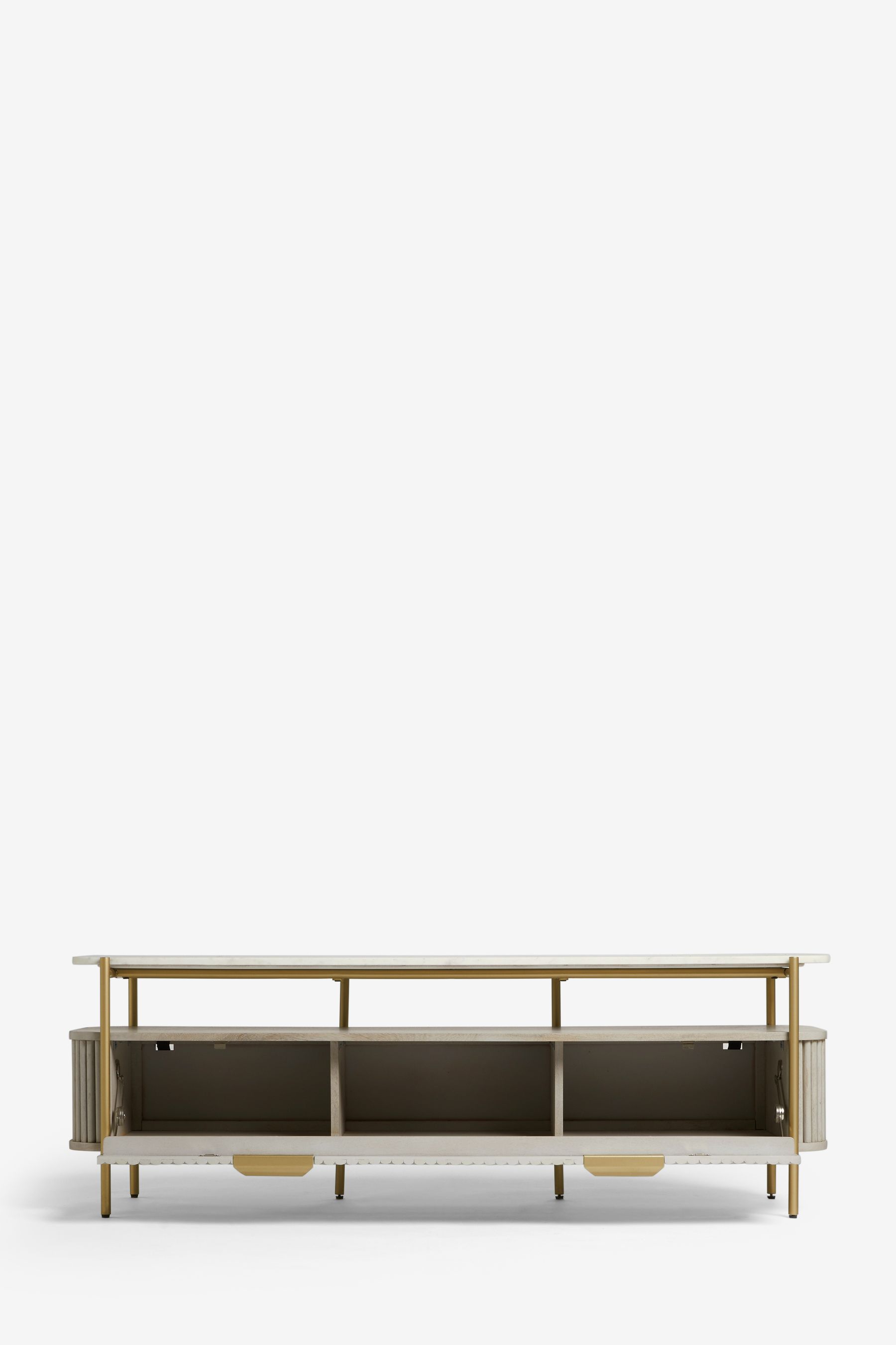 Buy Light Grey Valencia Marble Mango Wood Up to 65 inch, Floating Top ...