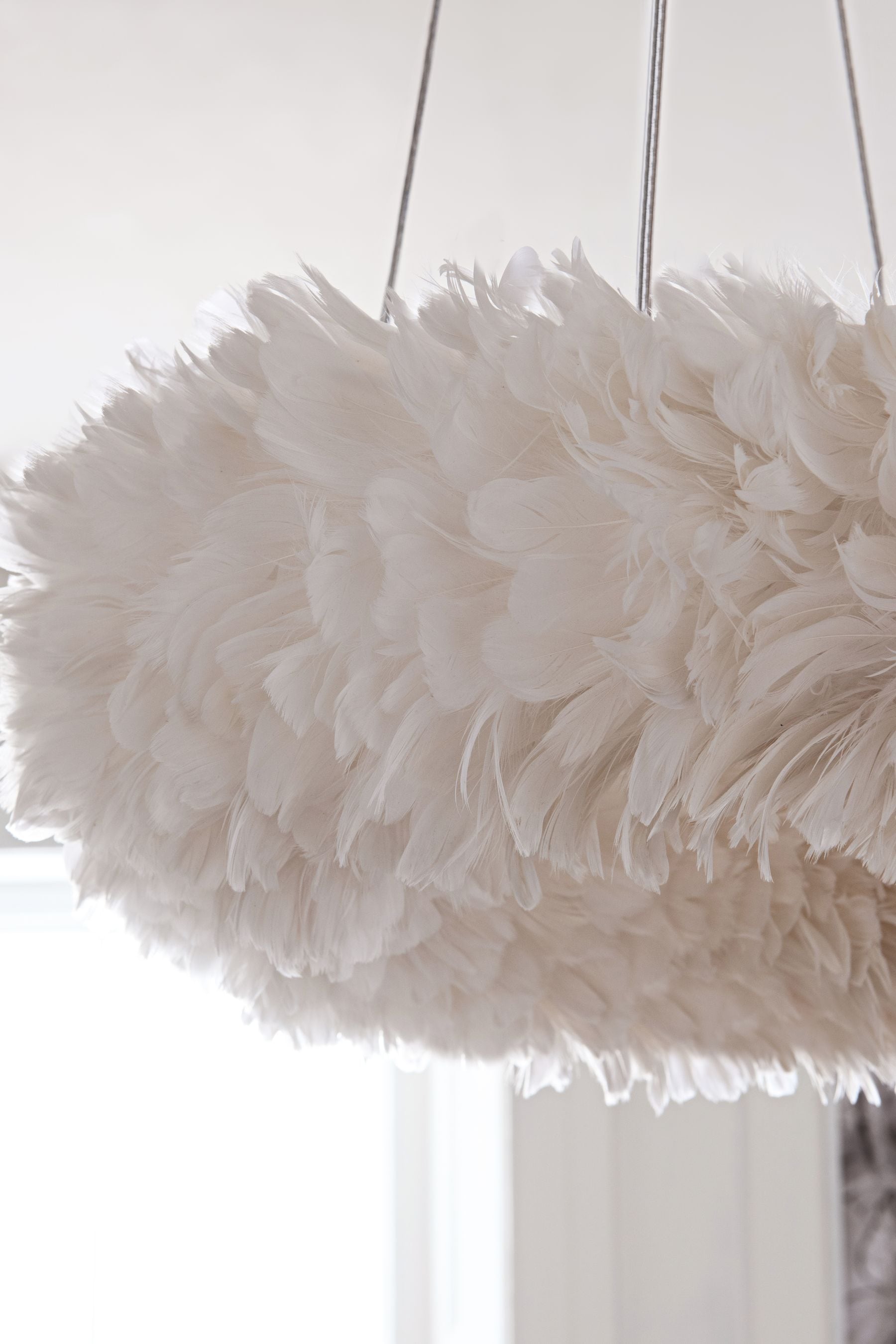 Buy White Lipsy Feather Chandelier Ceiling Light from the Next UK ...