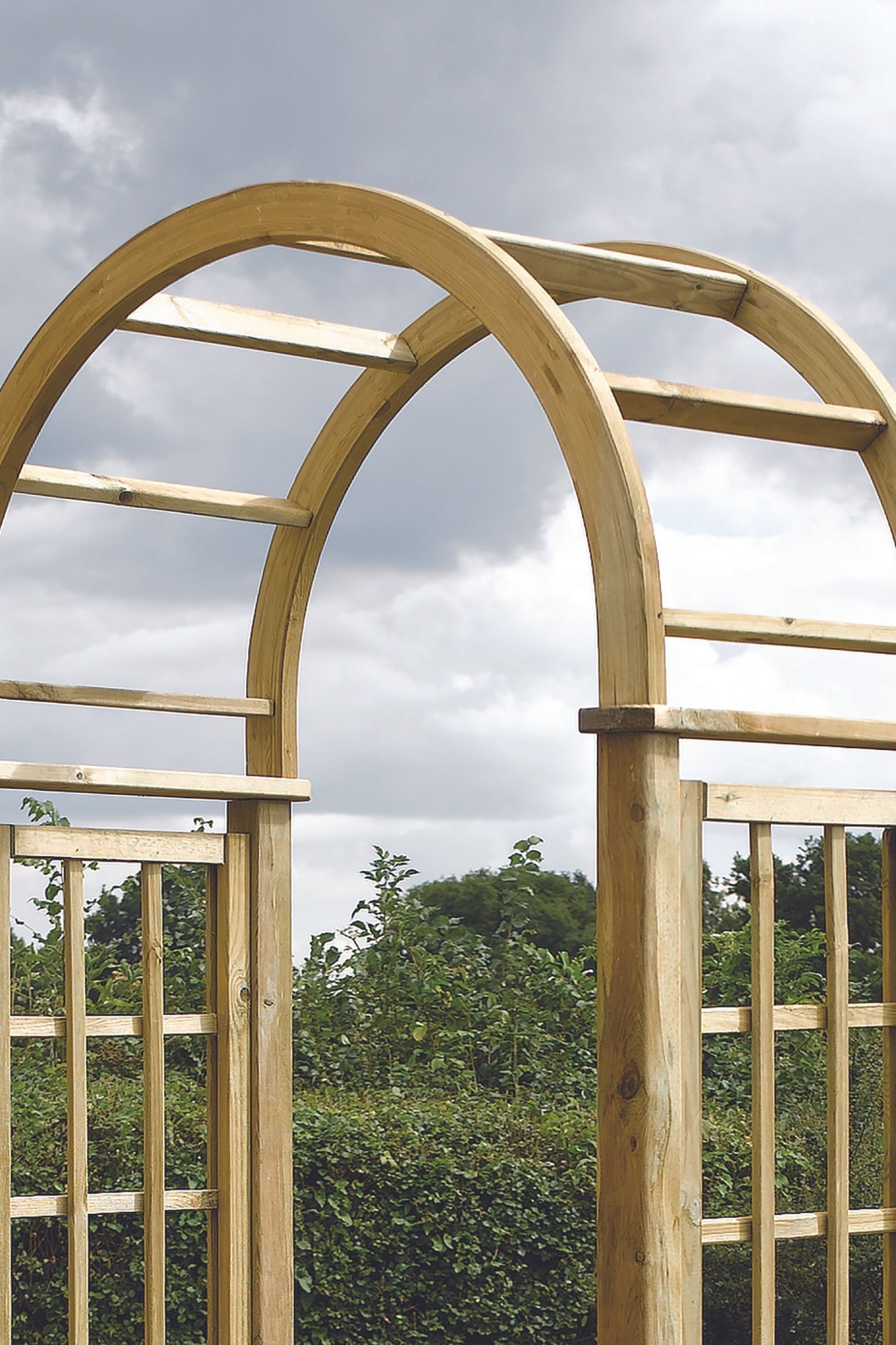 Buy Rowlinson Natural Garden Round Top Arch from the Next UK online shop