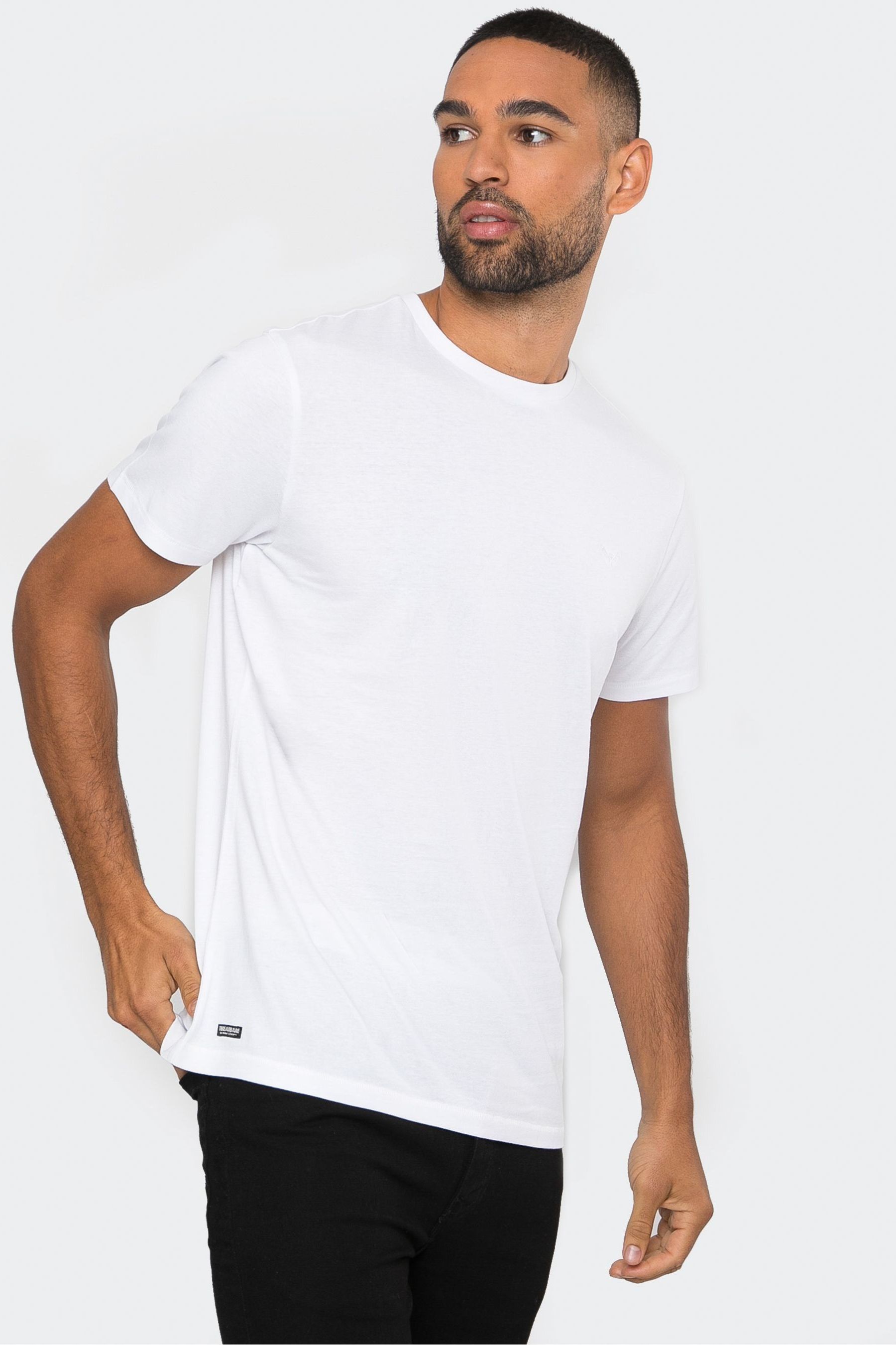 Threadbare Black Assorted T-Shirts 5 Pack