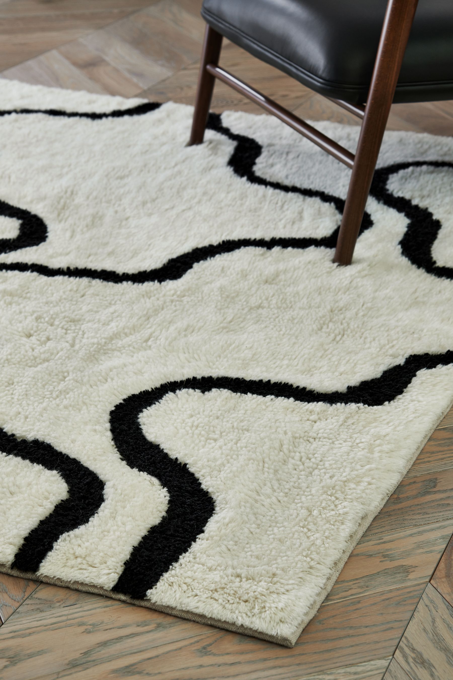 Buy Jasper Conran London White Berber Wiggle Rug from the Next UK ...