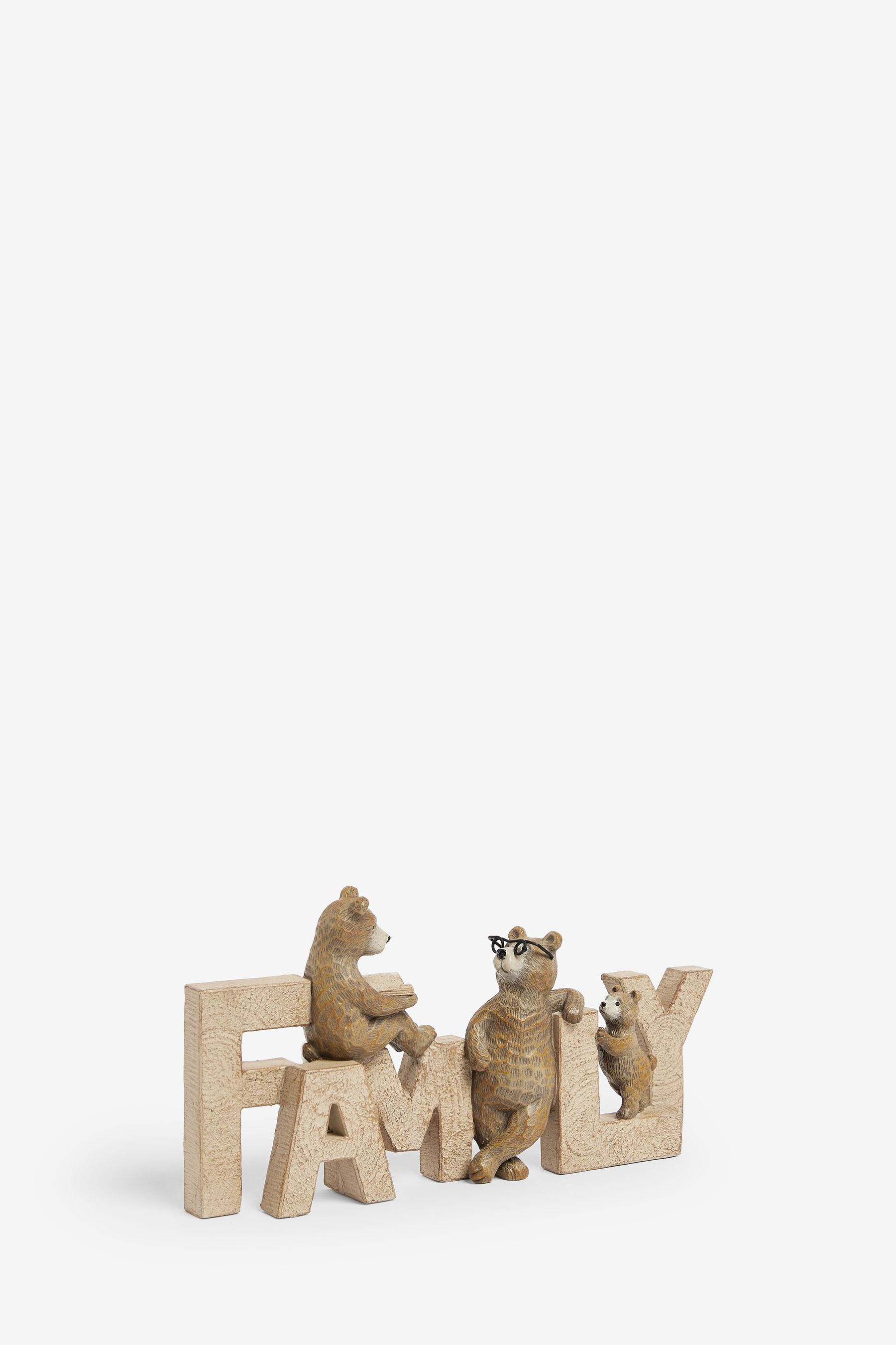 Buy Brown Bertie Family Word Block from the Next UK online shop