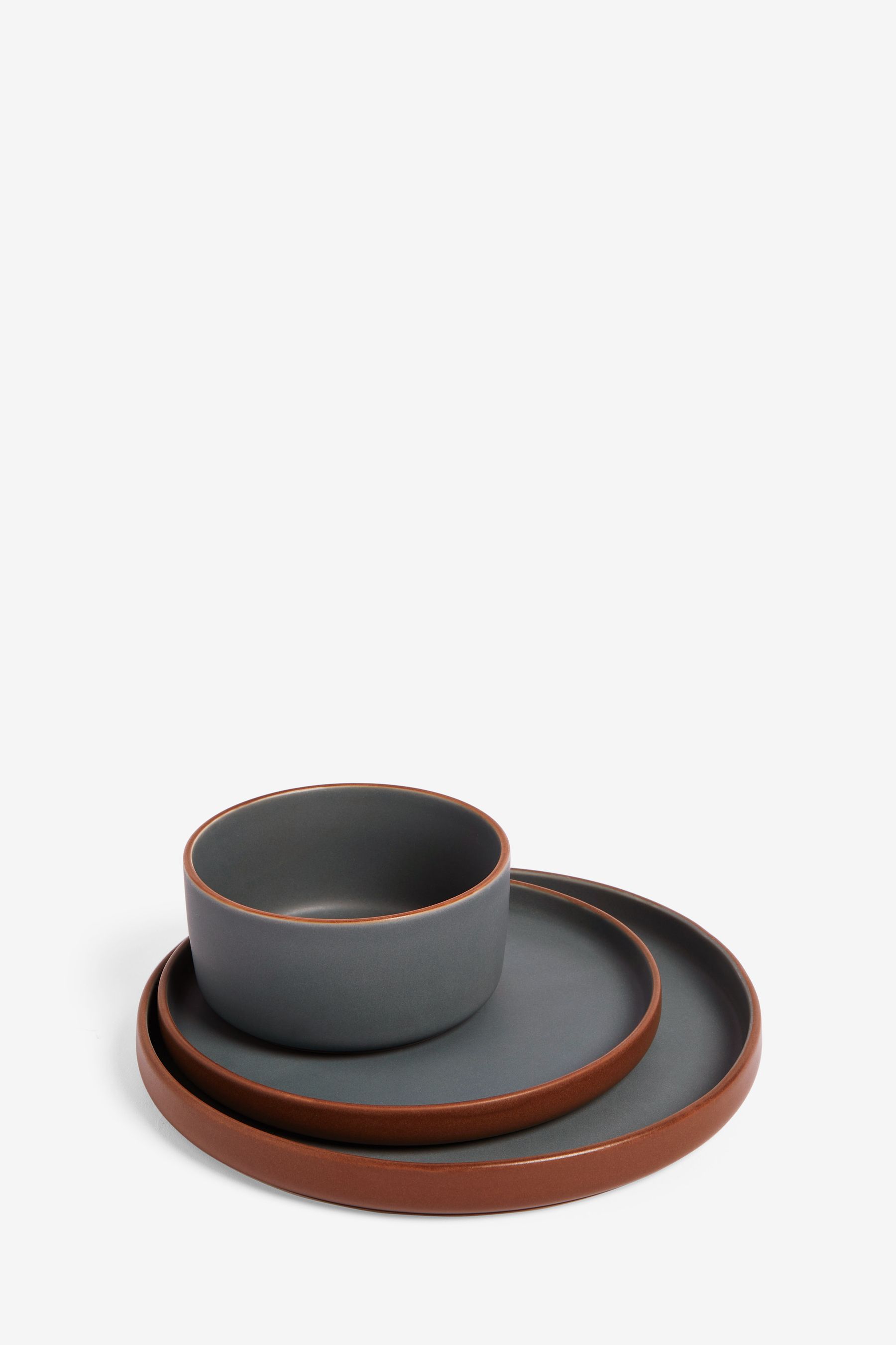 Buy 12 Piece Teal Green Hadley Dinner Set from Next Ireland