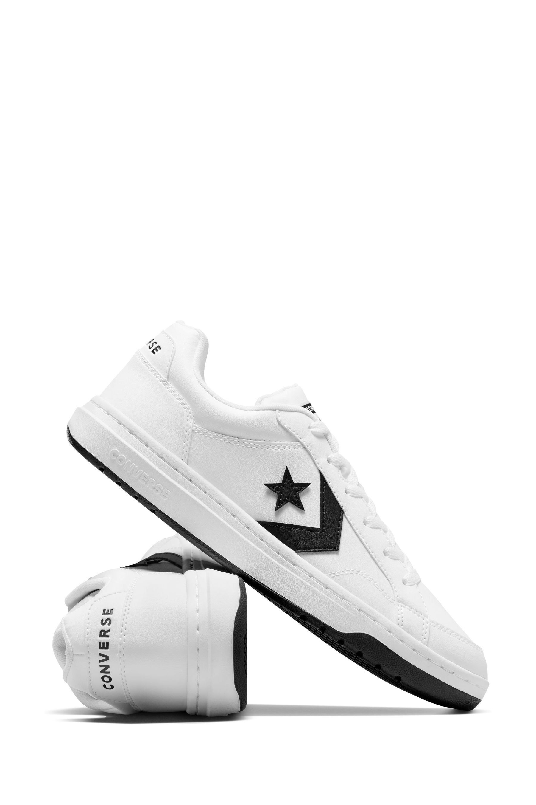 Buy Converse White/Black Pro Blaze Ox Low Trainers from the Next UK ...
