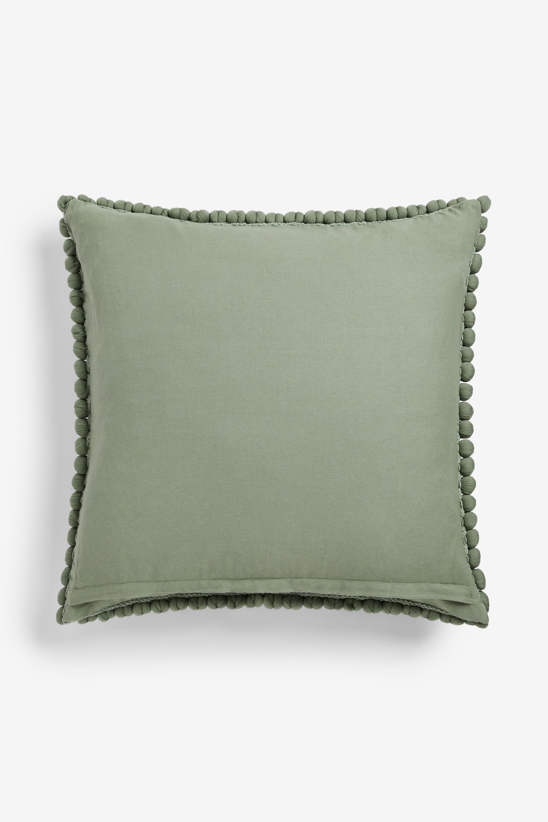 Buy Sage Green 59 x 59cm Global Bobble Cushion from the Next UK online shop