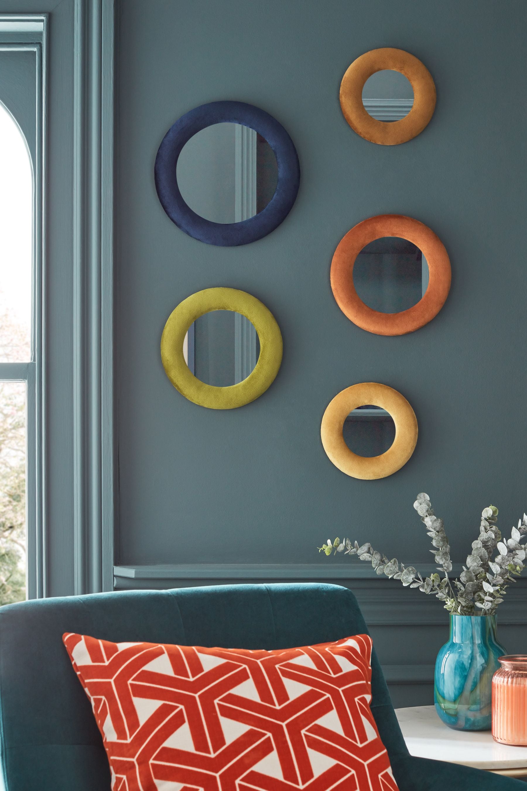 Buy Set of 5 Multi Round Wall Mirrors from the Next UK online shop
