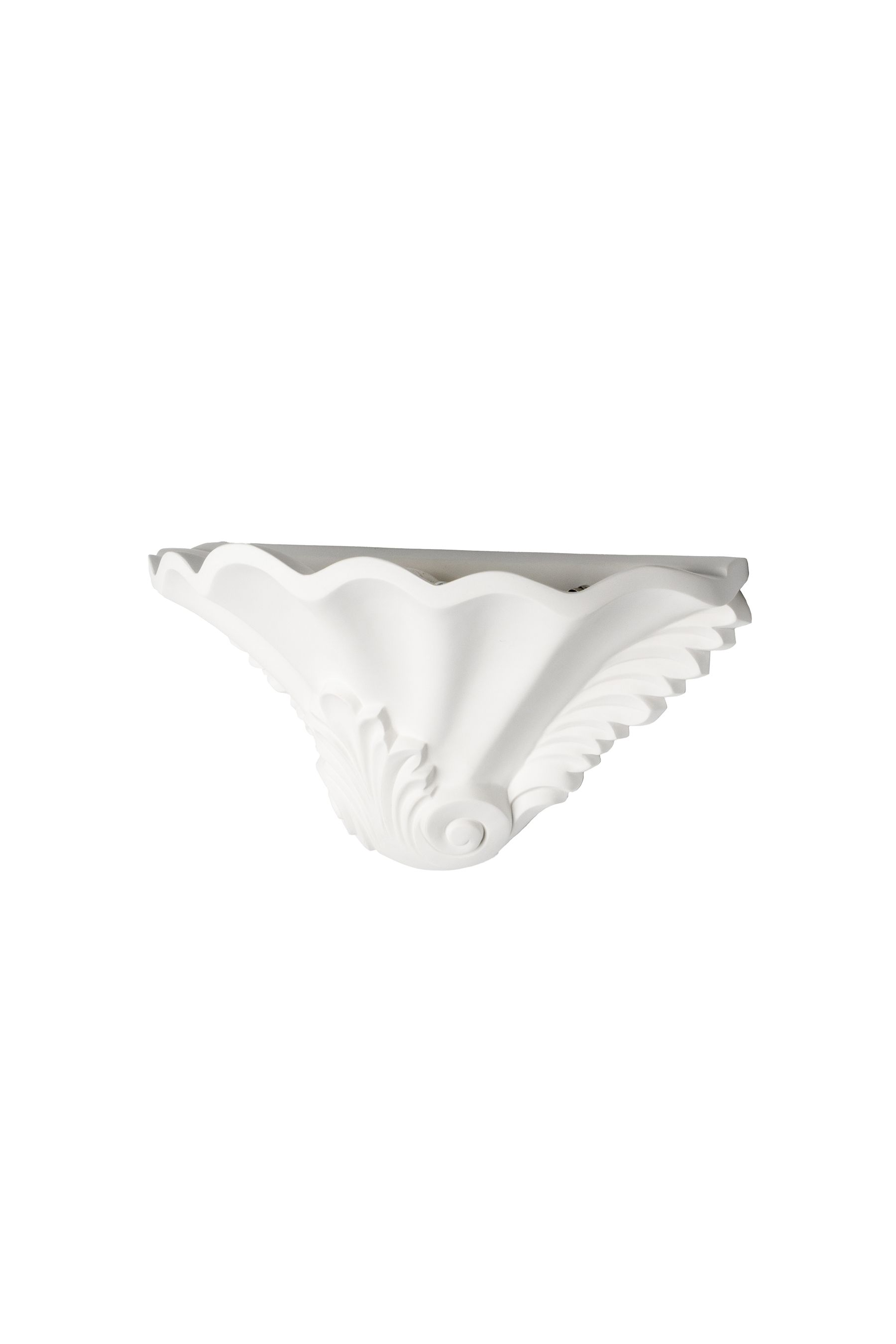 Buy BHS White Arucas Paintable Plaster Wall Uplighter from the Next UK ...