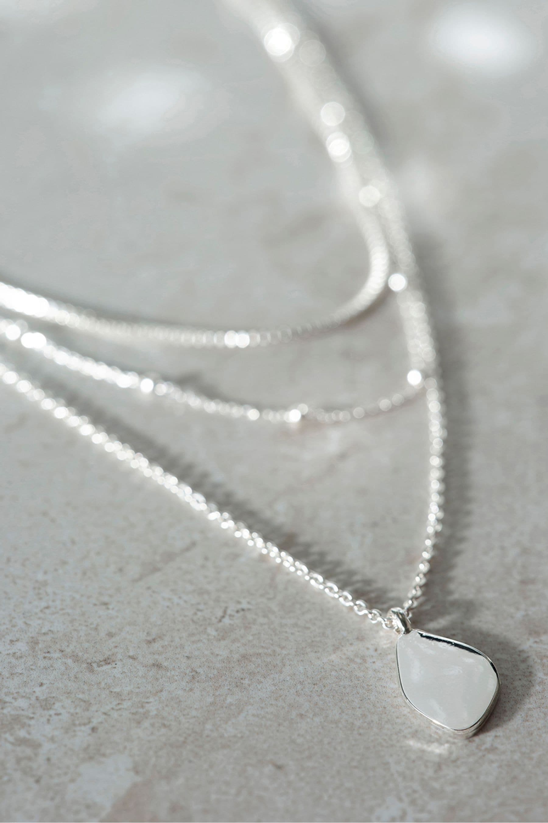 Buy Mint Velvet Silver Tone Layered Necklace from the Next UK online shop