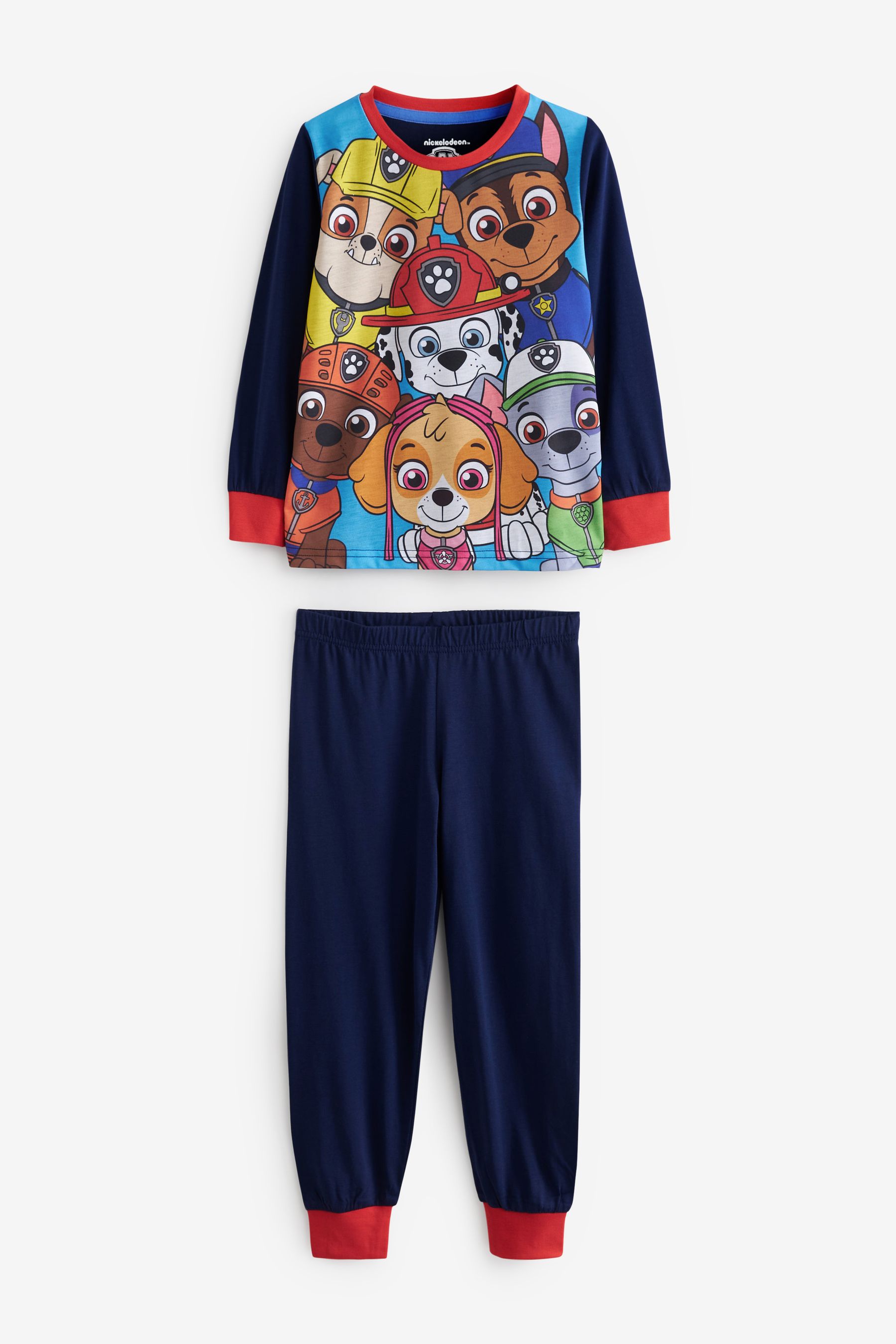 Buy Character Blue Paw Patrol Pyjamas 2 Pack from the Next UK online shop