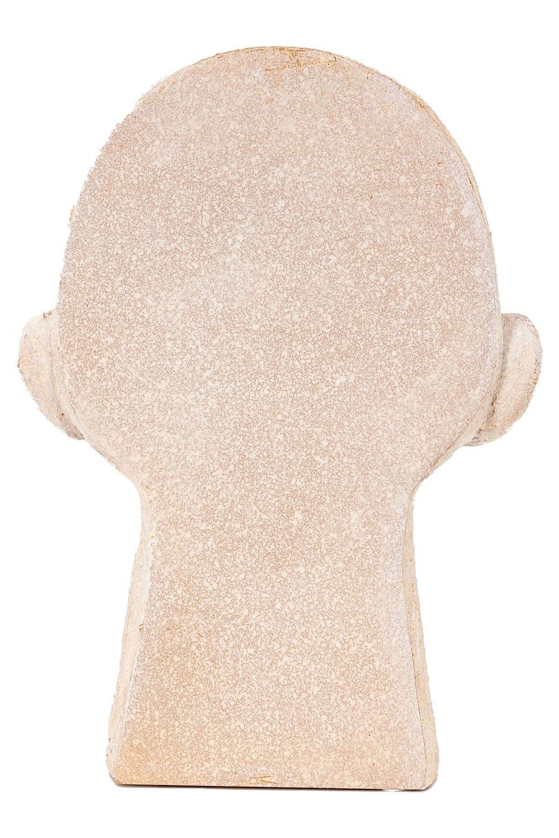 Buy Gallery Home Cream Characterful Sculpted Head Bookends from the ...
