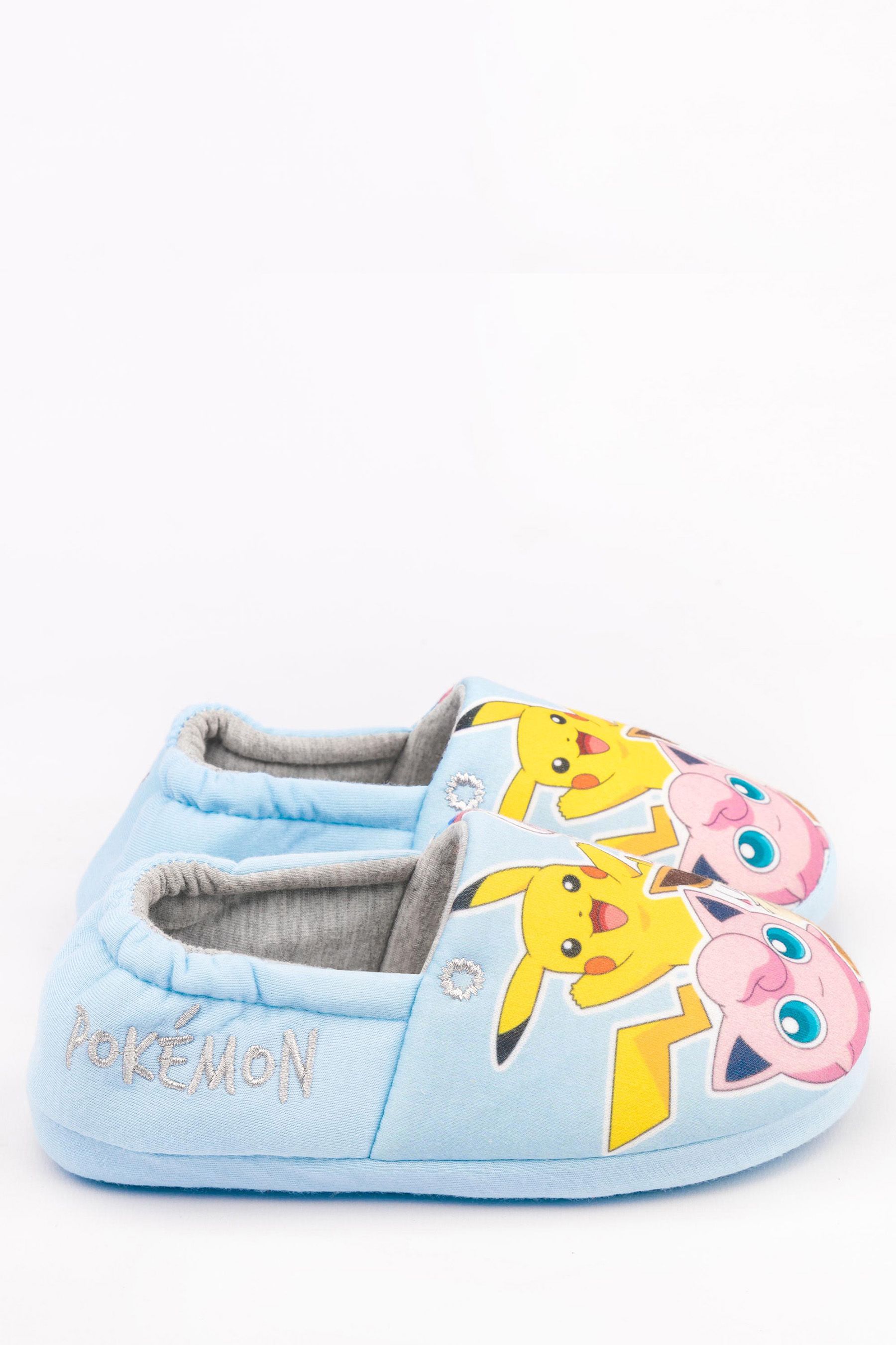 Buy Vanilla Underground Blue Pokemon Slippers from the Next UK online shop