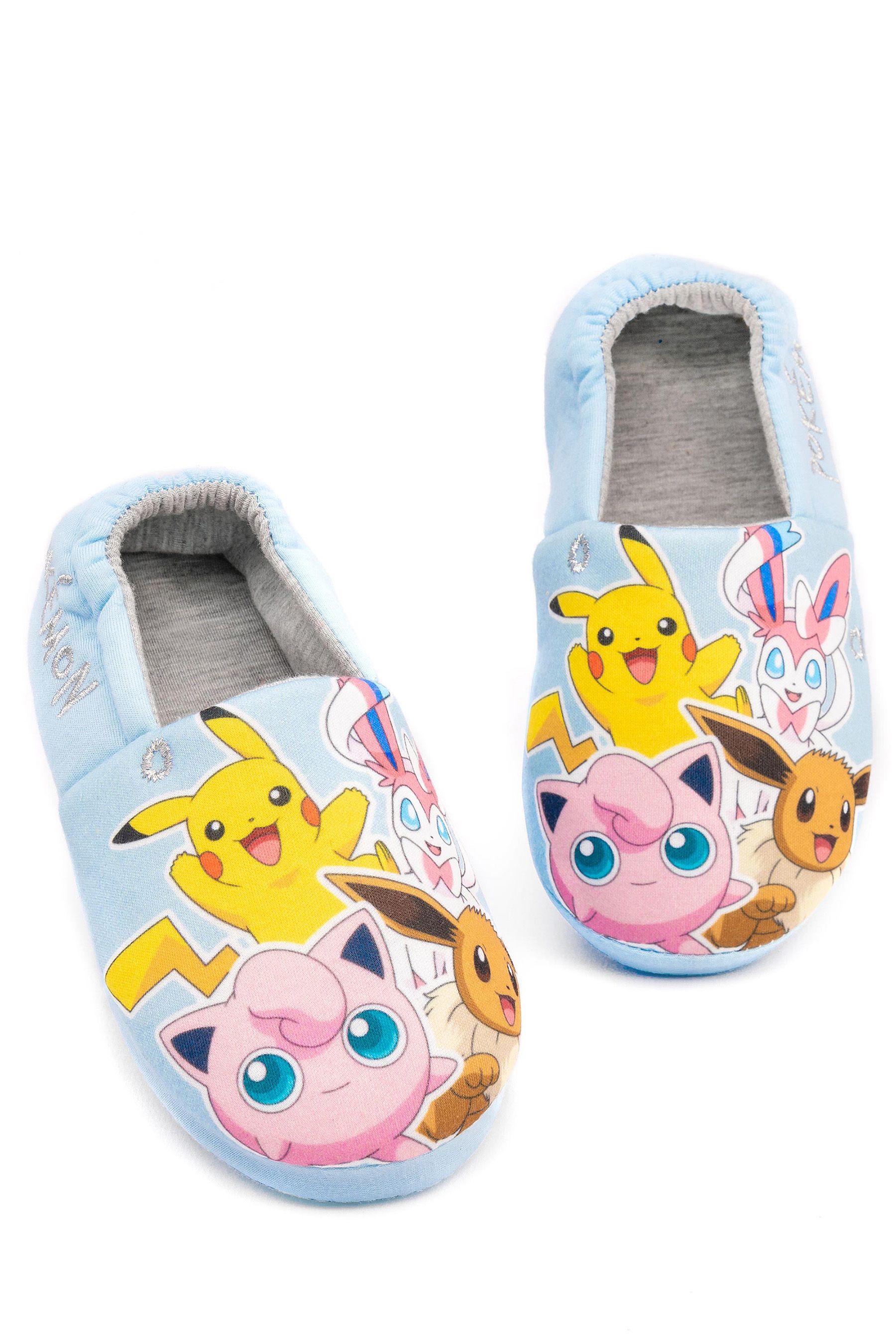 Buy Vanilla Underground Blue Pokemon Slippers from the Next UK online shop