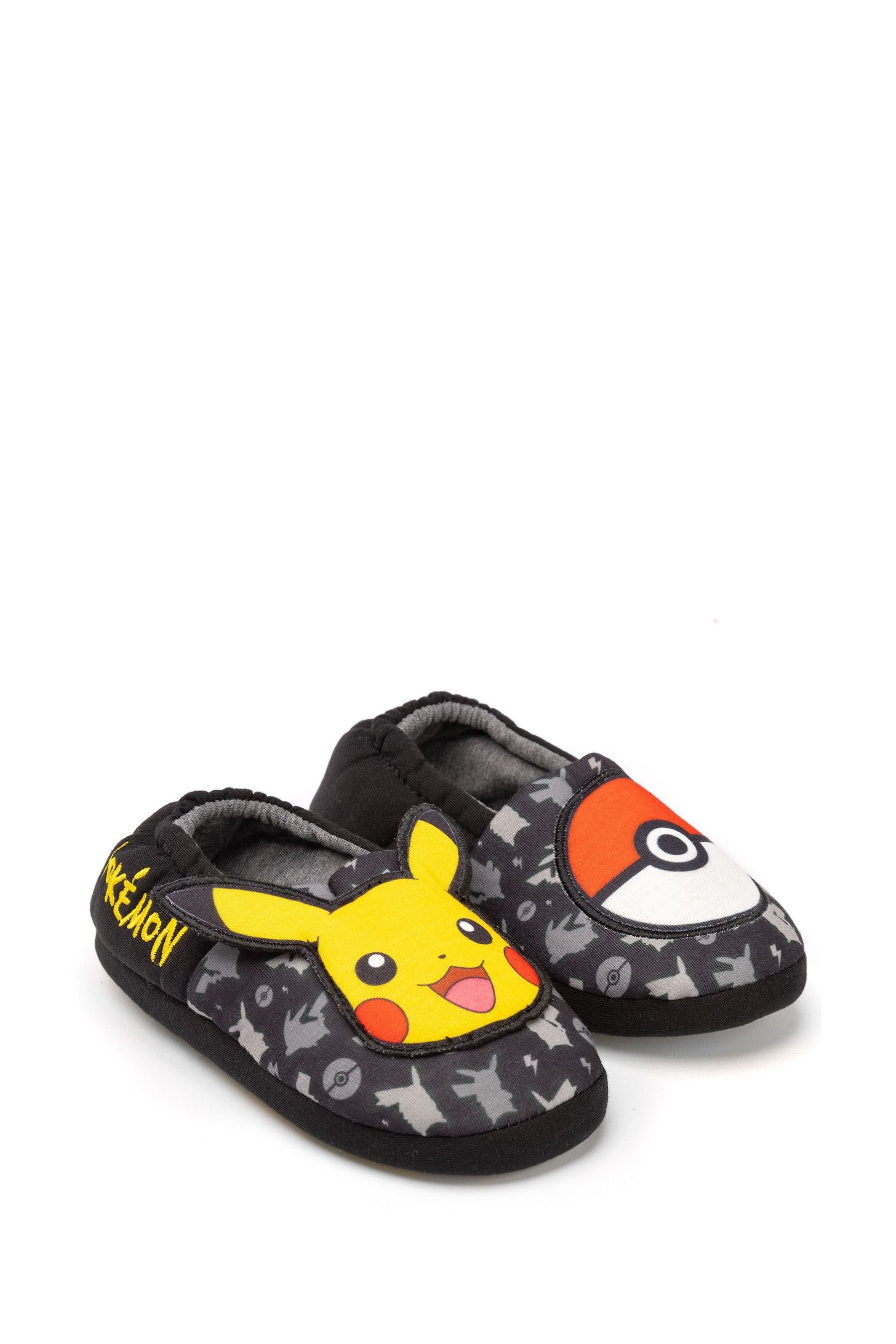 Buy Vanilla Underground Black Pokemon Slippers from the Next UK online shop
