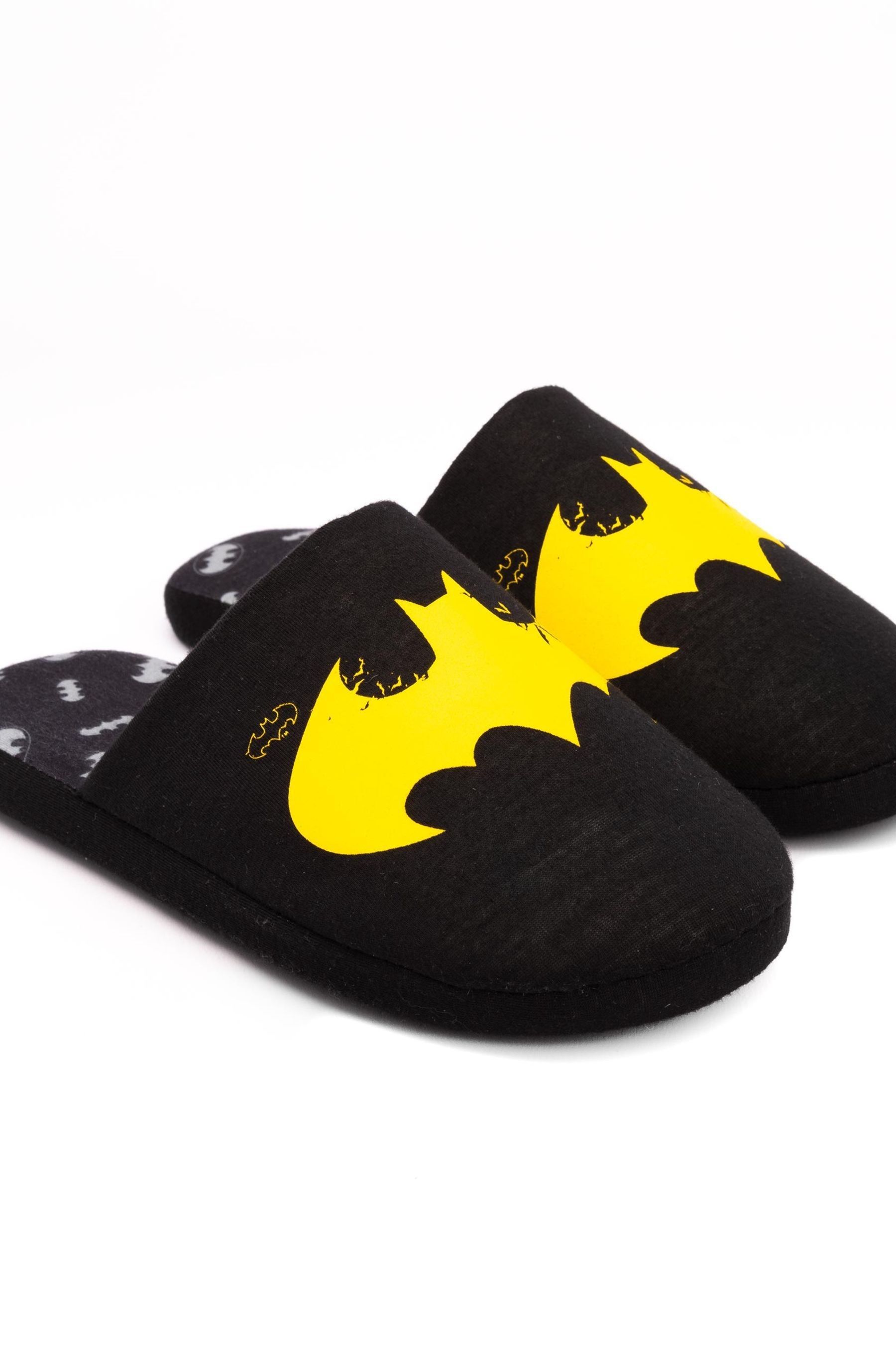 Buy Vanilla Underground Black Batman Slippers from the Next UK online shop