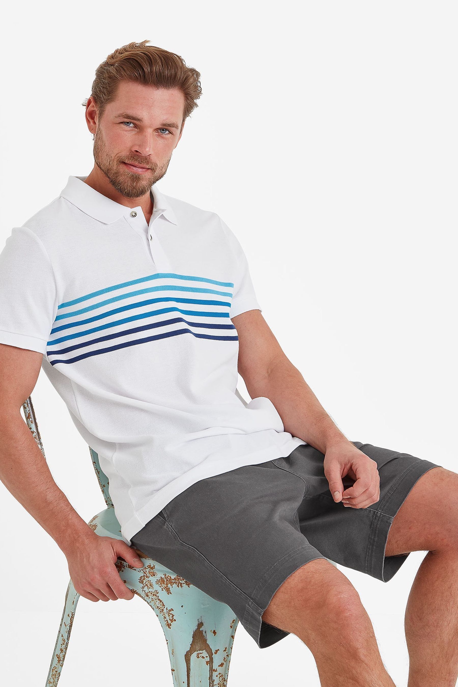 Buy Tog 24 White Bolton Polo Shirt from the Next UK online shop