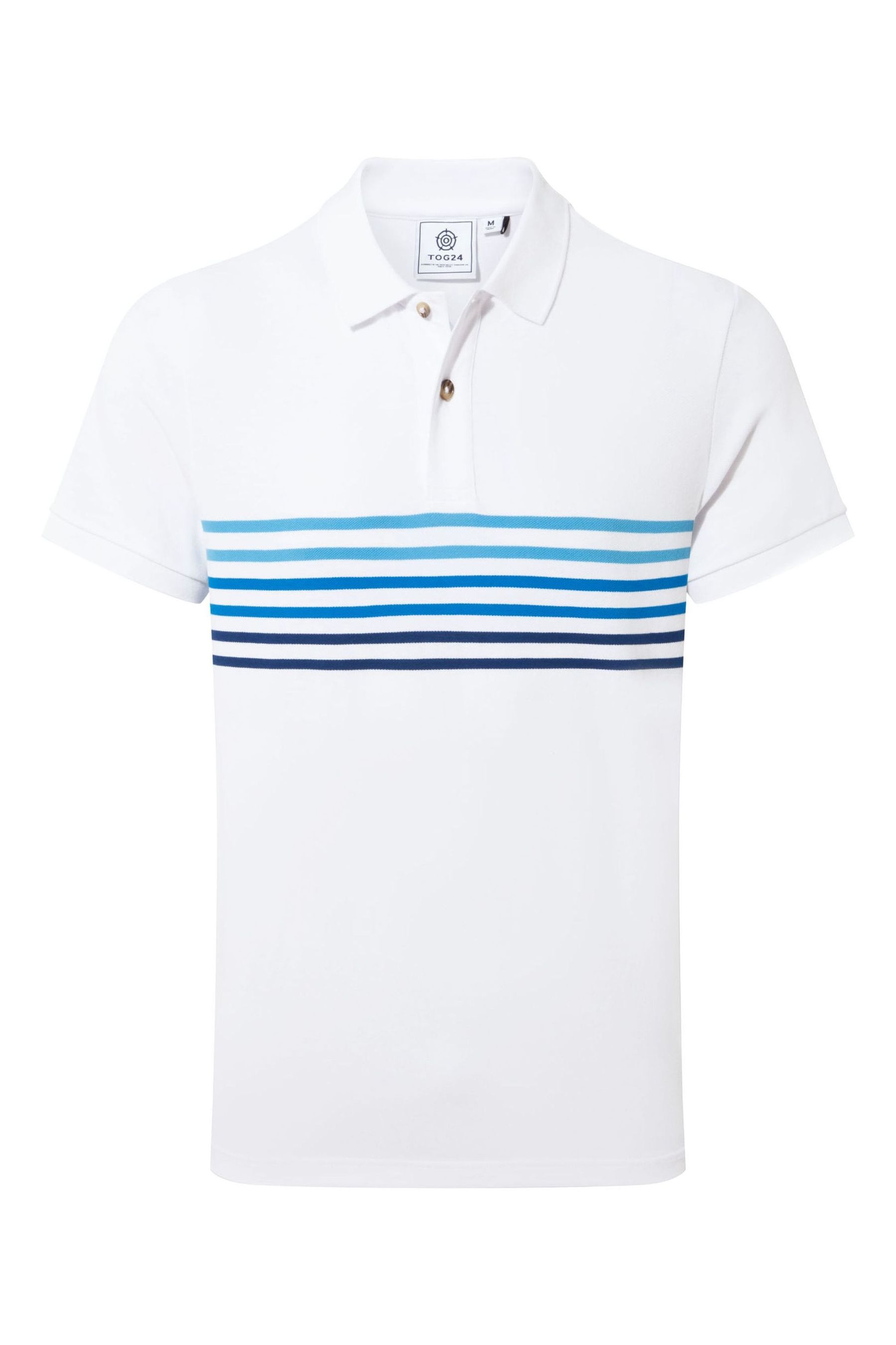 Buy Tog 24 White Bolton Polo Shirt from the Next UK online shop
