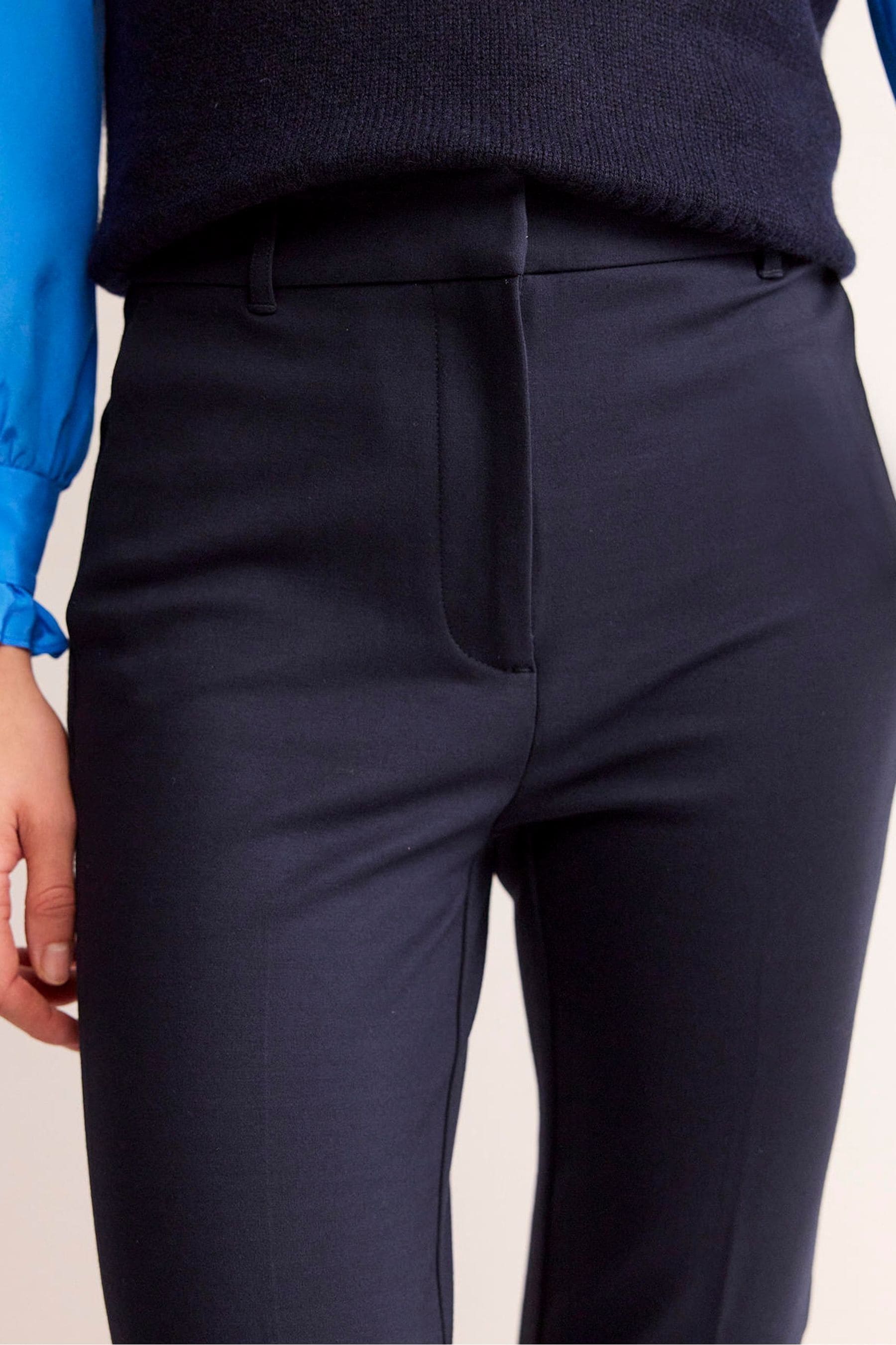 Buy Boden Blue Highgate Ponte Trousers from the Next UK online shop