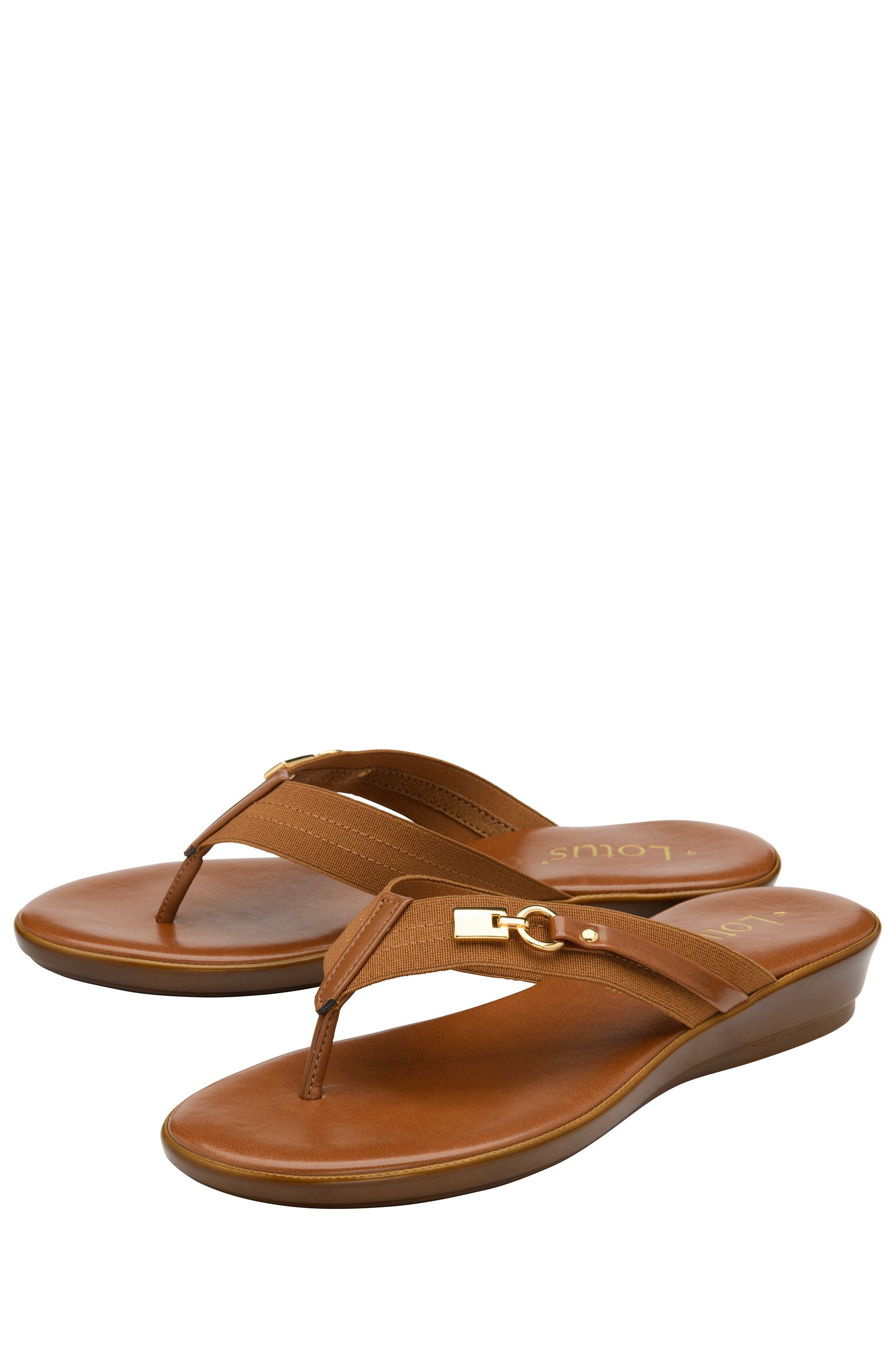 Buy Lotus Brown Toe-Post Sandals from the Next UK online shop