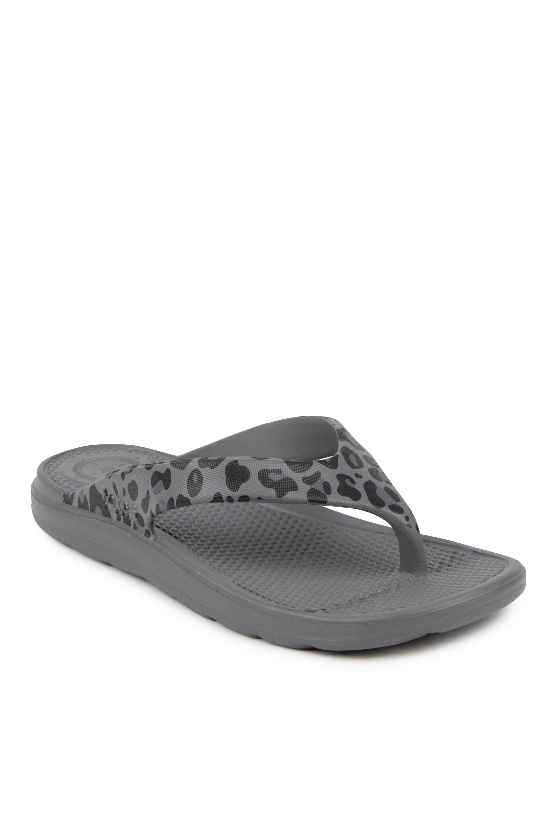 Buy Totes Animal Ladies Solbounce Toe Post Flip Flops Sandals from the ...