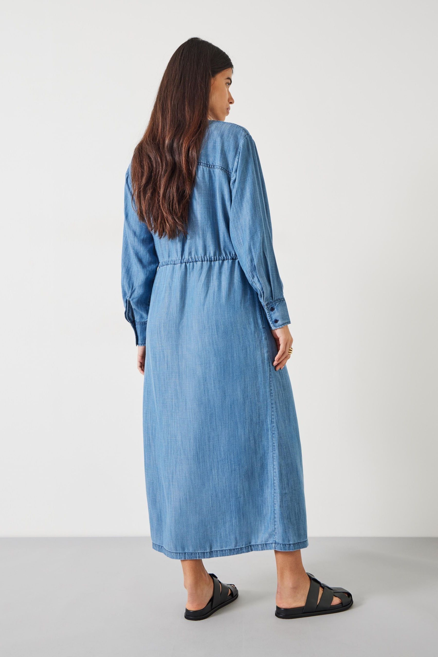 Buy Hush Blue Savannah Maxi Shirt Dress from Next Ireland