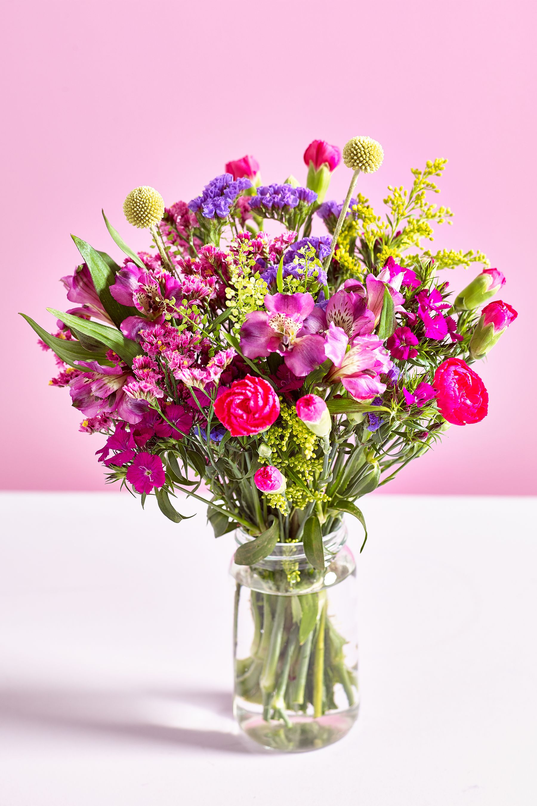 Buy Bright Posy Fresh Flower Bouqet with Vase from the Next UK online shop