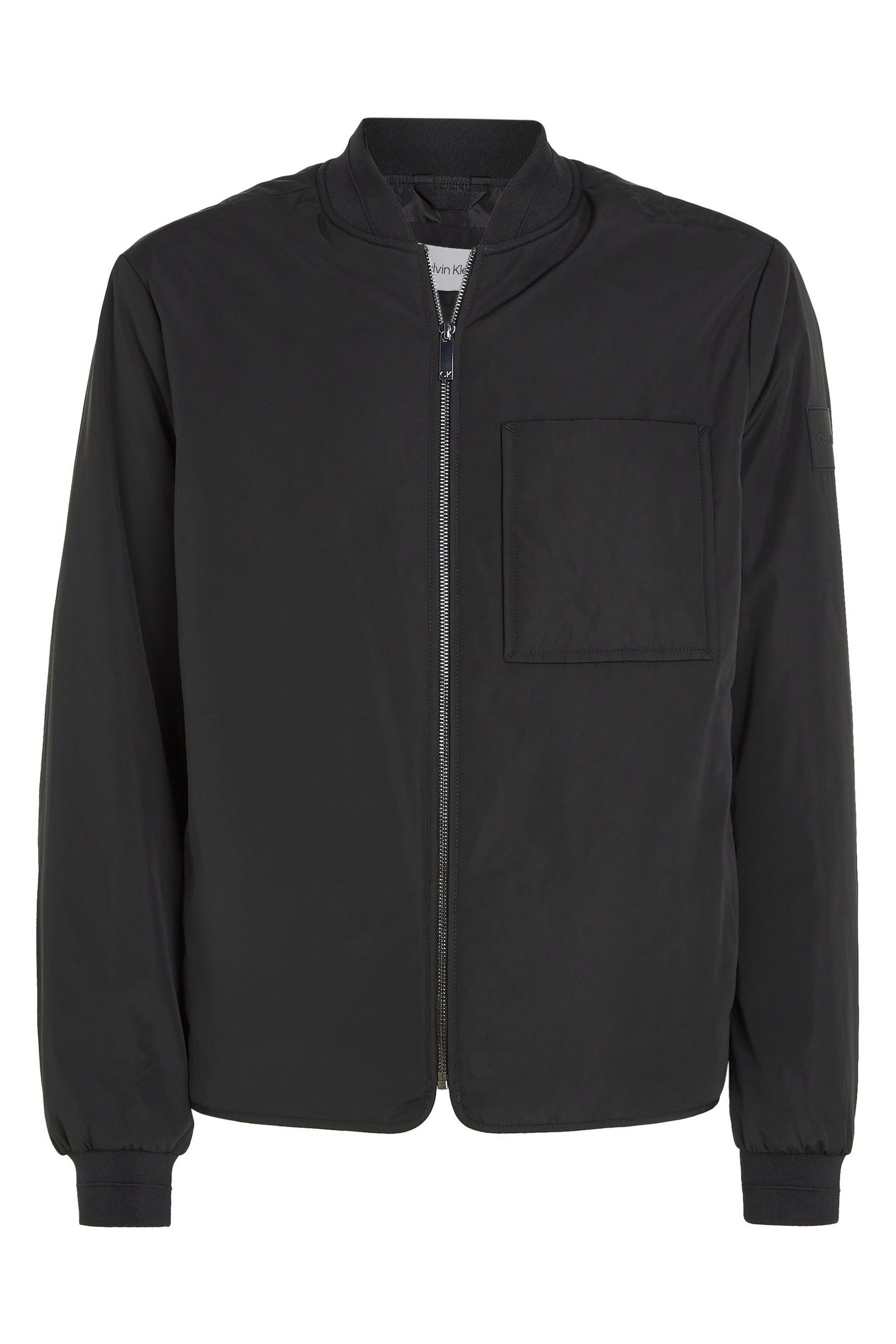 Buy Calvin Klein Black Lightweight Bomber Jacket from the Next UK ...