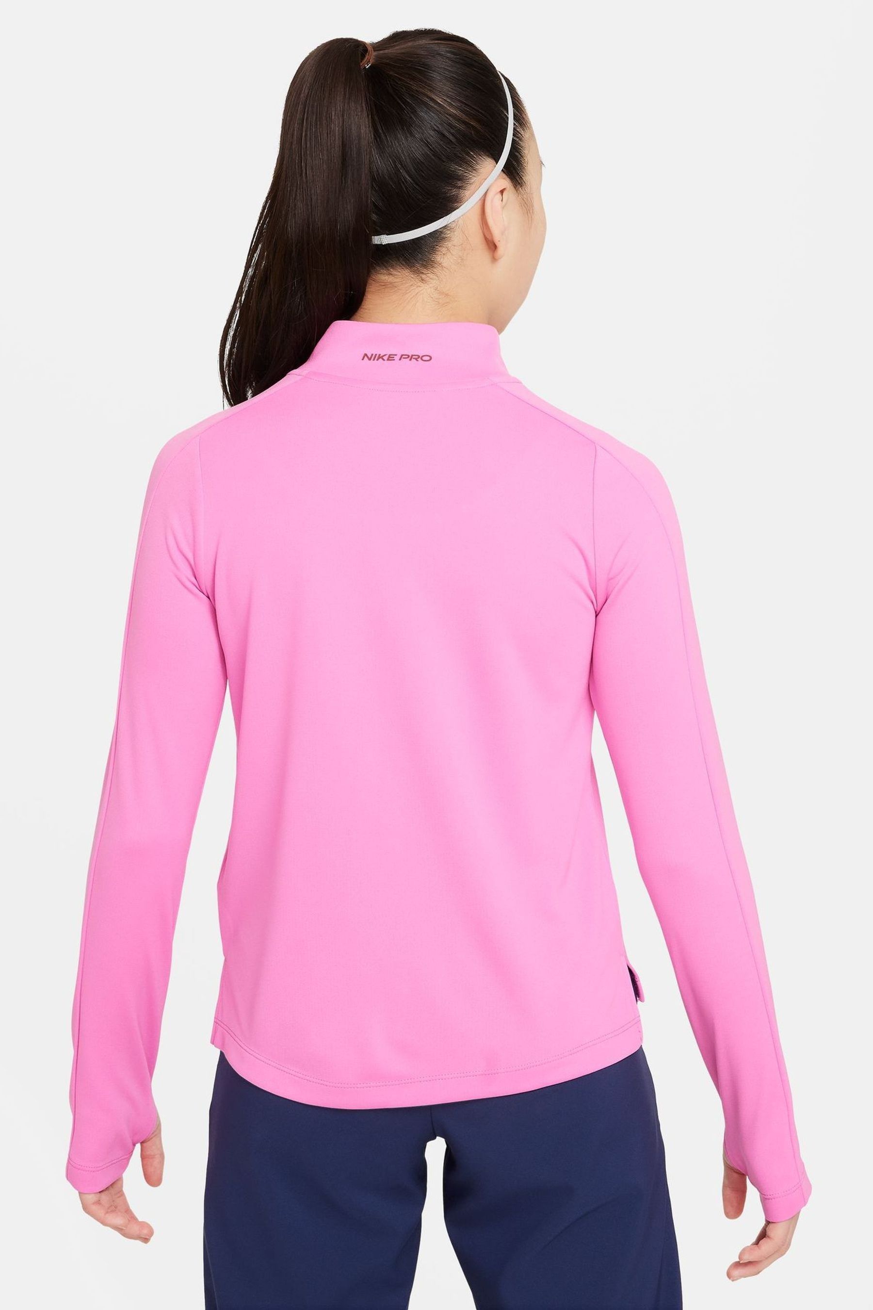 Buy Nike Red Pro Dri-Fit Half Zip Top from the Next UK online shop