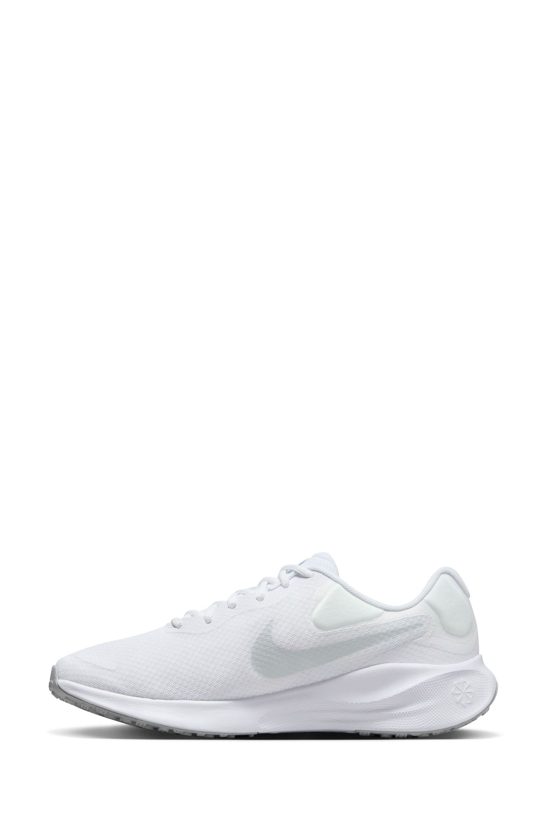 Buy Nike White Revolution 7 Road Running Trainers from the Next UK ...