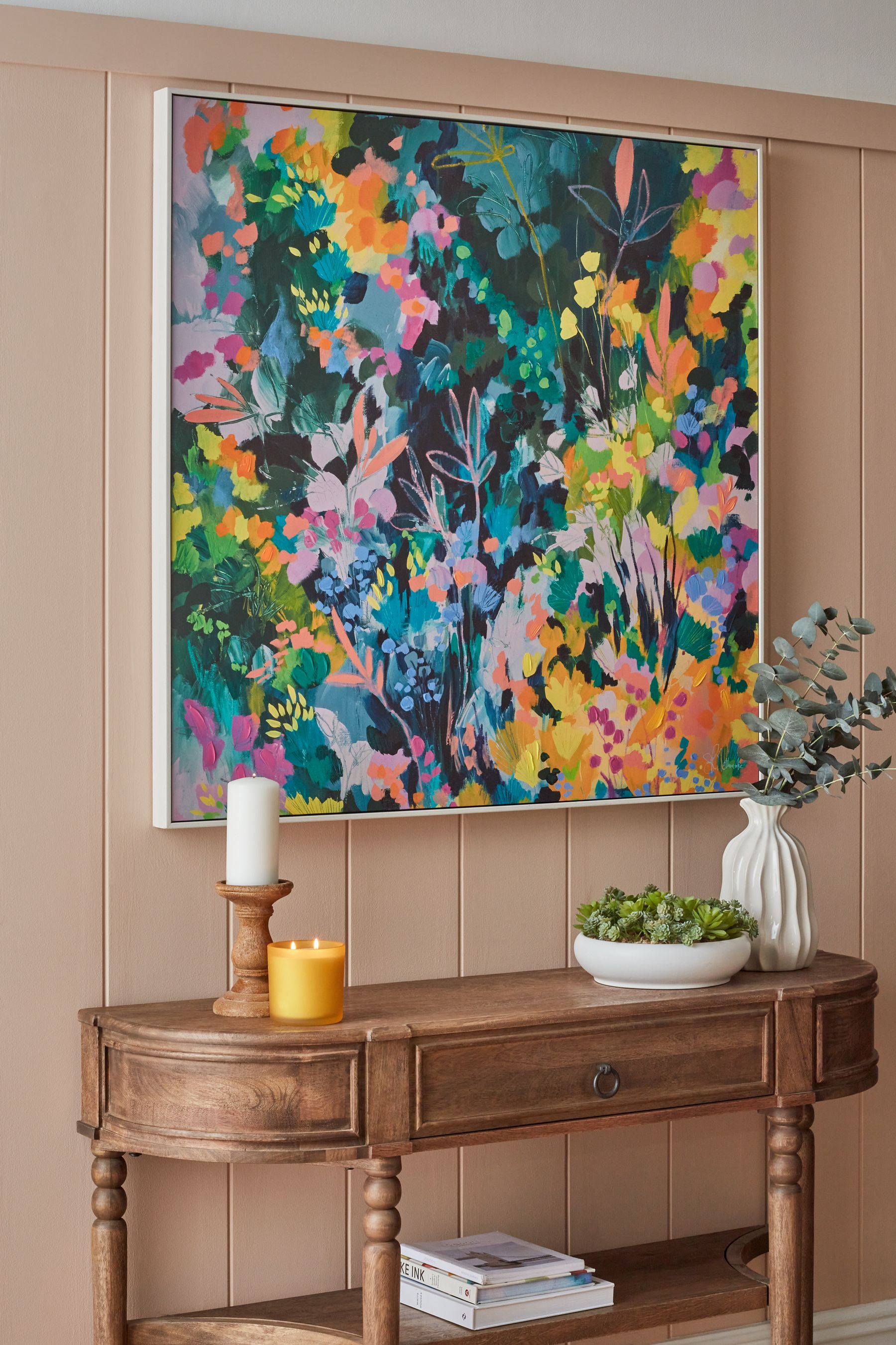 Buy Green Artist Susan Nethercote Abstract Wall Art from the Next UK ...