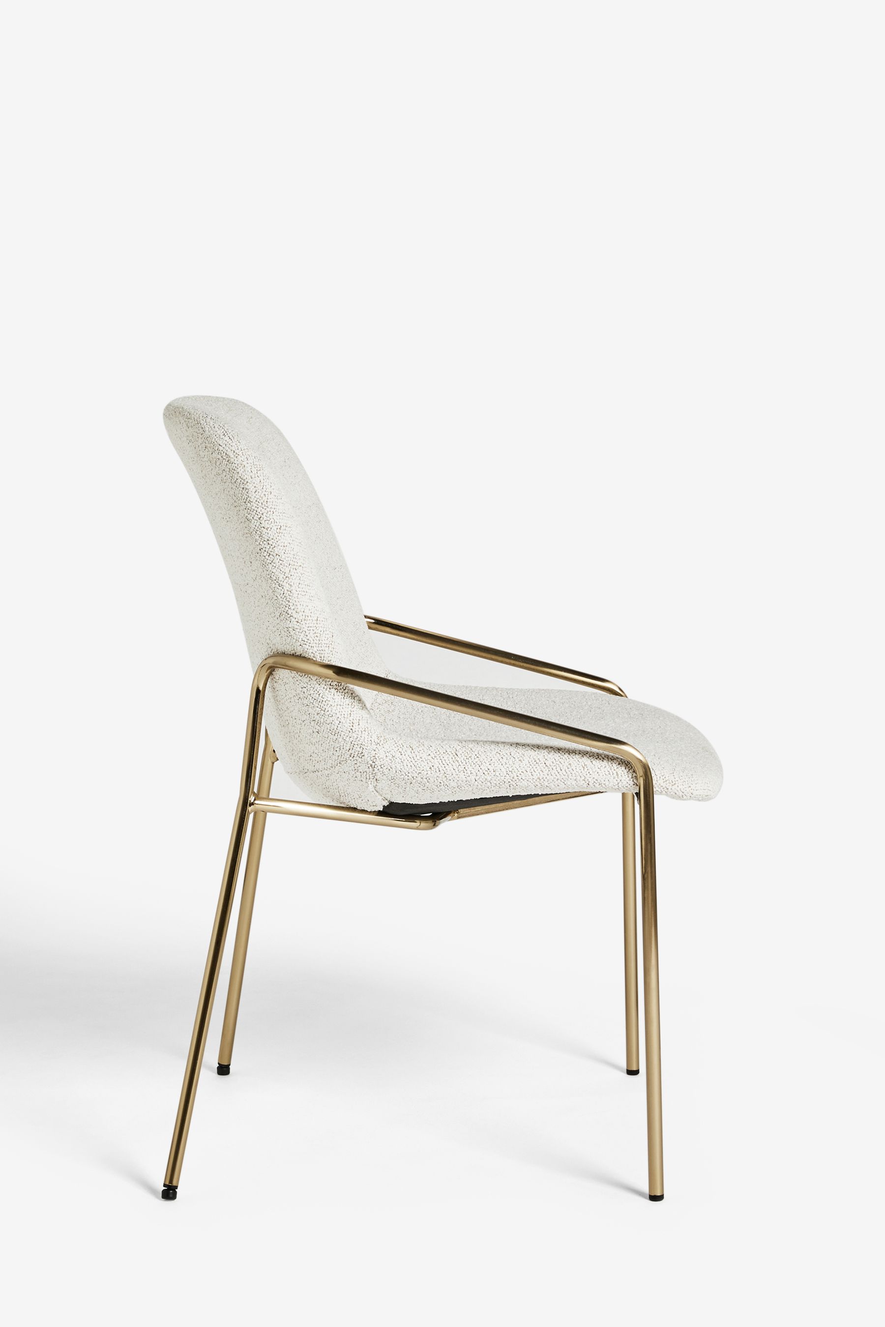 Buy Casual Boucle Light Natural Elia Dining Chairs Set of 2 from the ...