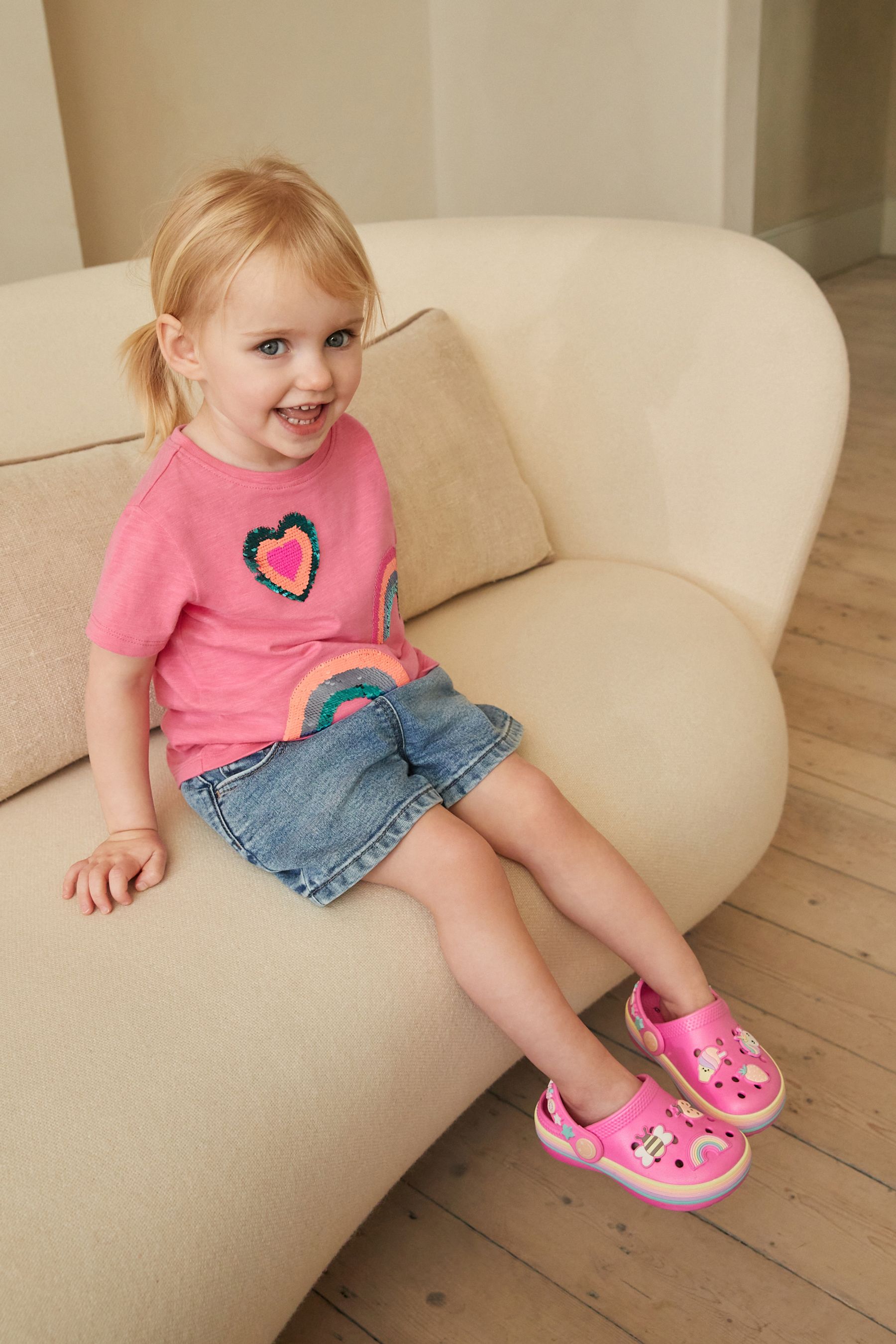 Buy Pink Character Clogs from Next United Arab Emirates