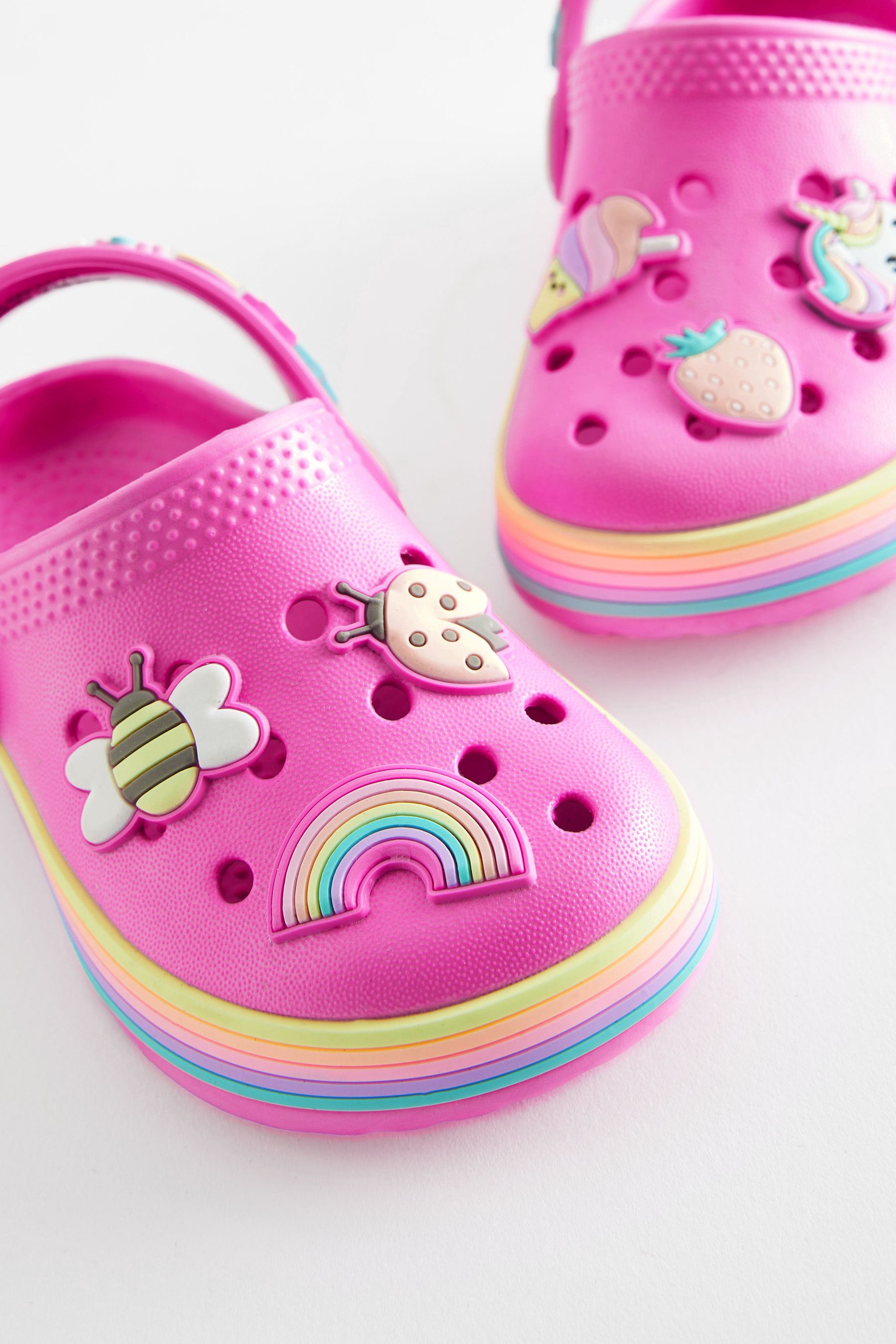 Buy Pink Character Clogs from the Next UK online shop