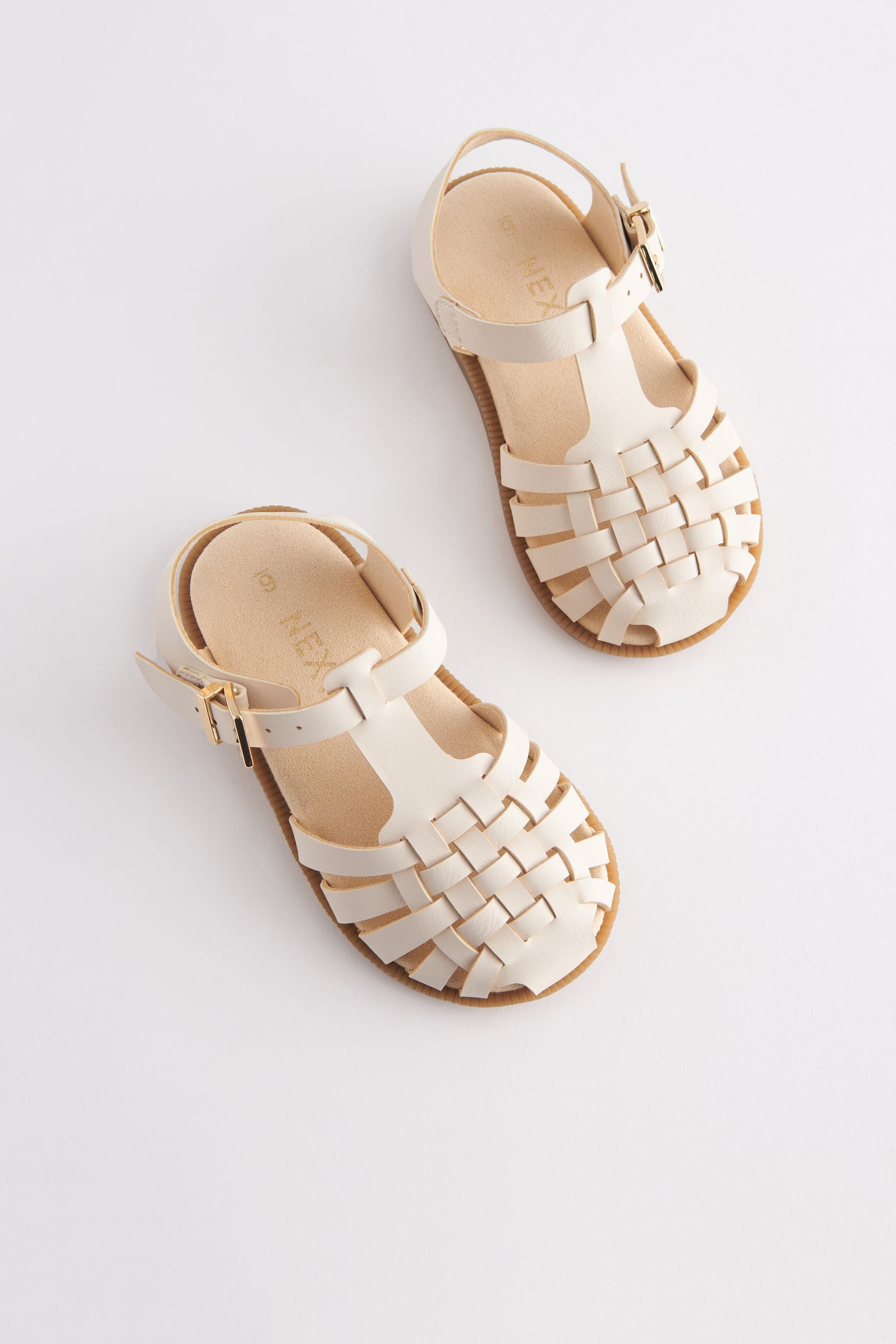 Buy White Fisherman Sandals from the Next UK online shop
