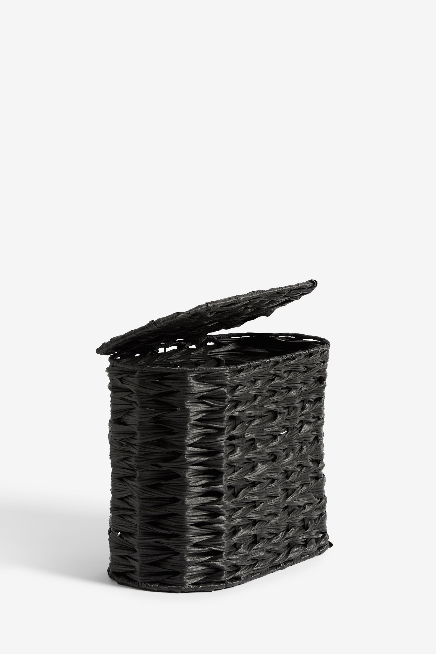 Buy Black Plastic Wicker Storage Basket from the Next UK online shop