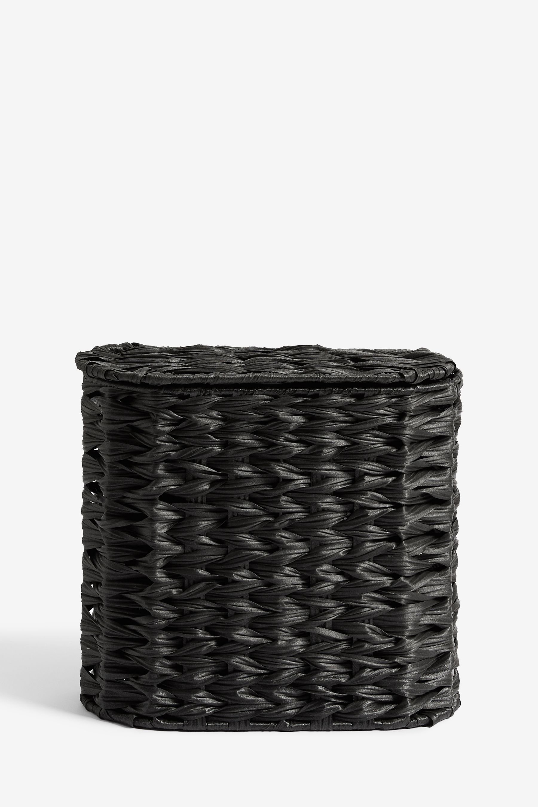 Buy Black Plastic Wicker Storage Basket from the Next UK online shop