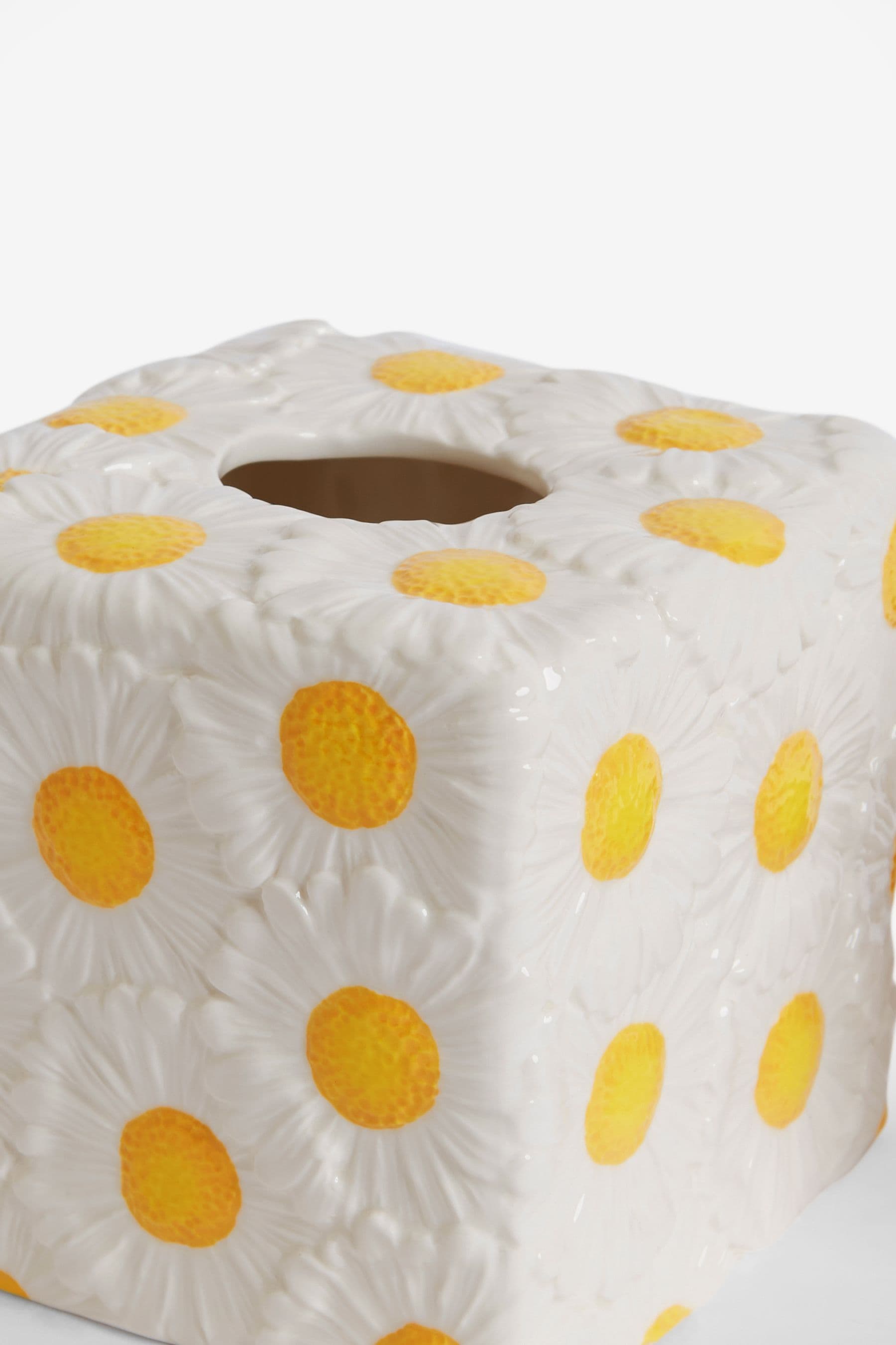 Buy Yellow Daisy Tissue Box from Next Australia