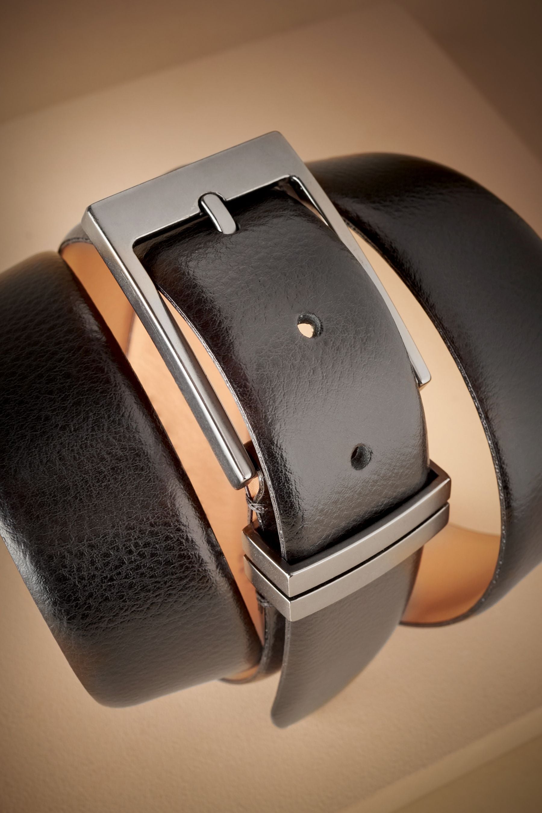 Buy Black Signature Belt from the Next UK online shop