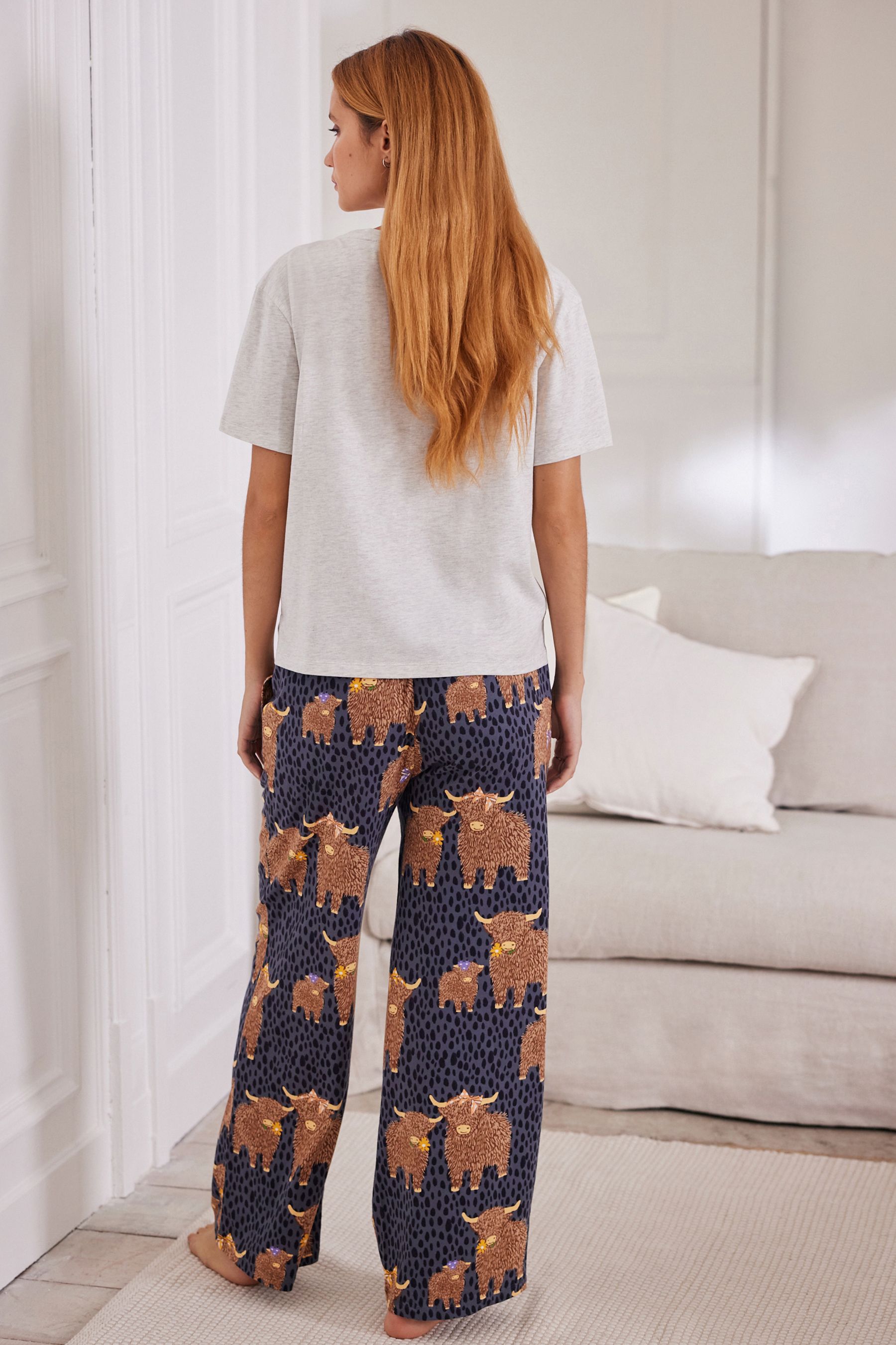 Buy Ecru Hamish Cotton Short Sleeve Pyjamas from the Next UK online shop