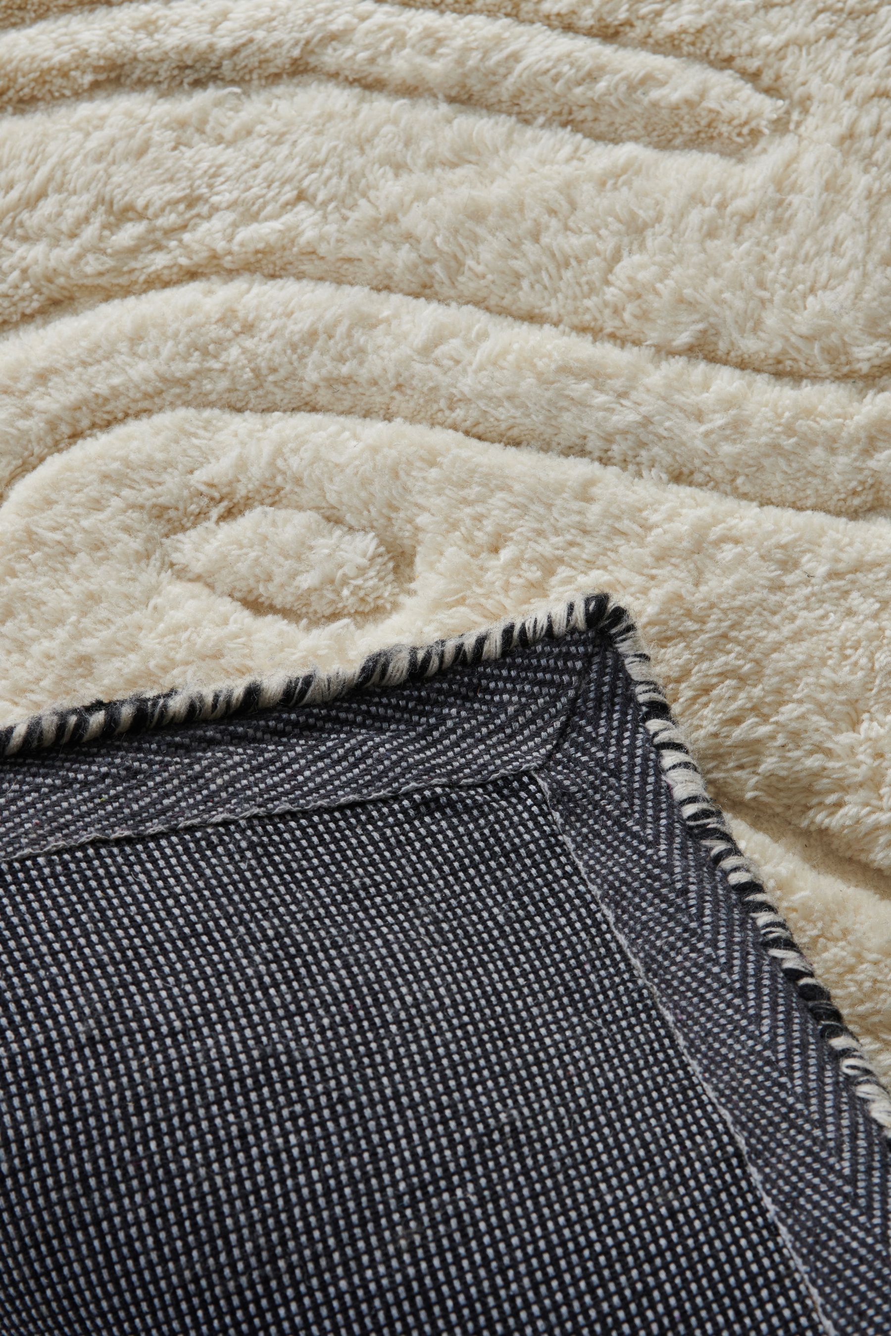 Buy Rockett St George Cream Retro Curve Rug from the Next UK online shop